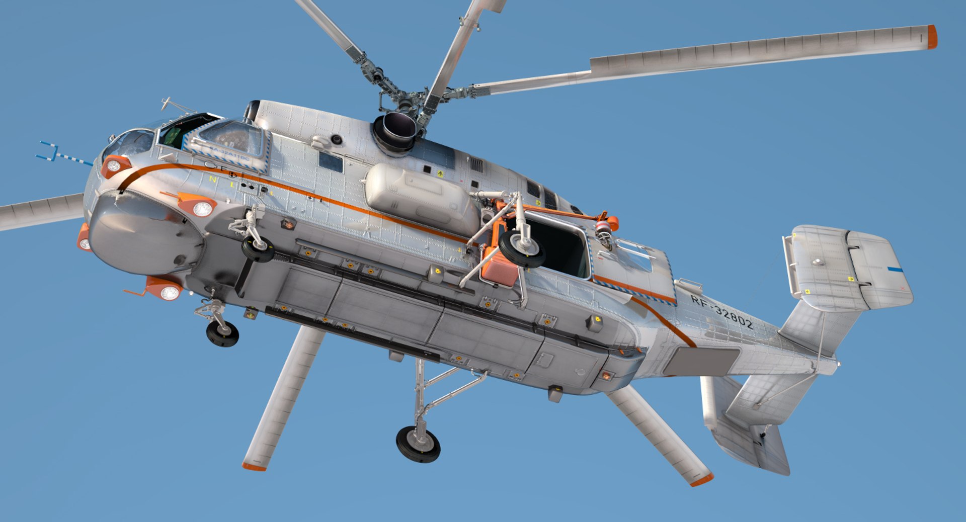 kamov ka-32a11bc multipurpose 3d max