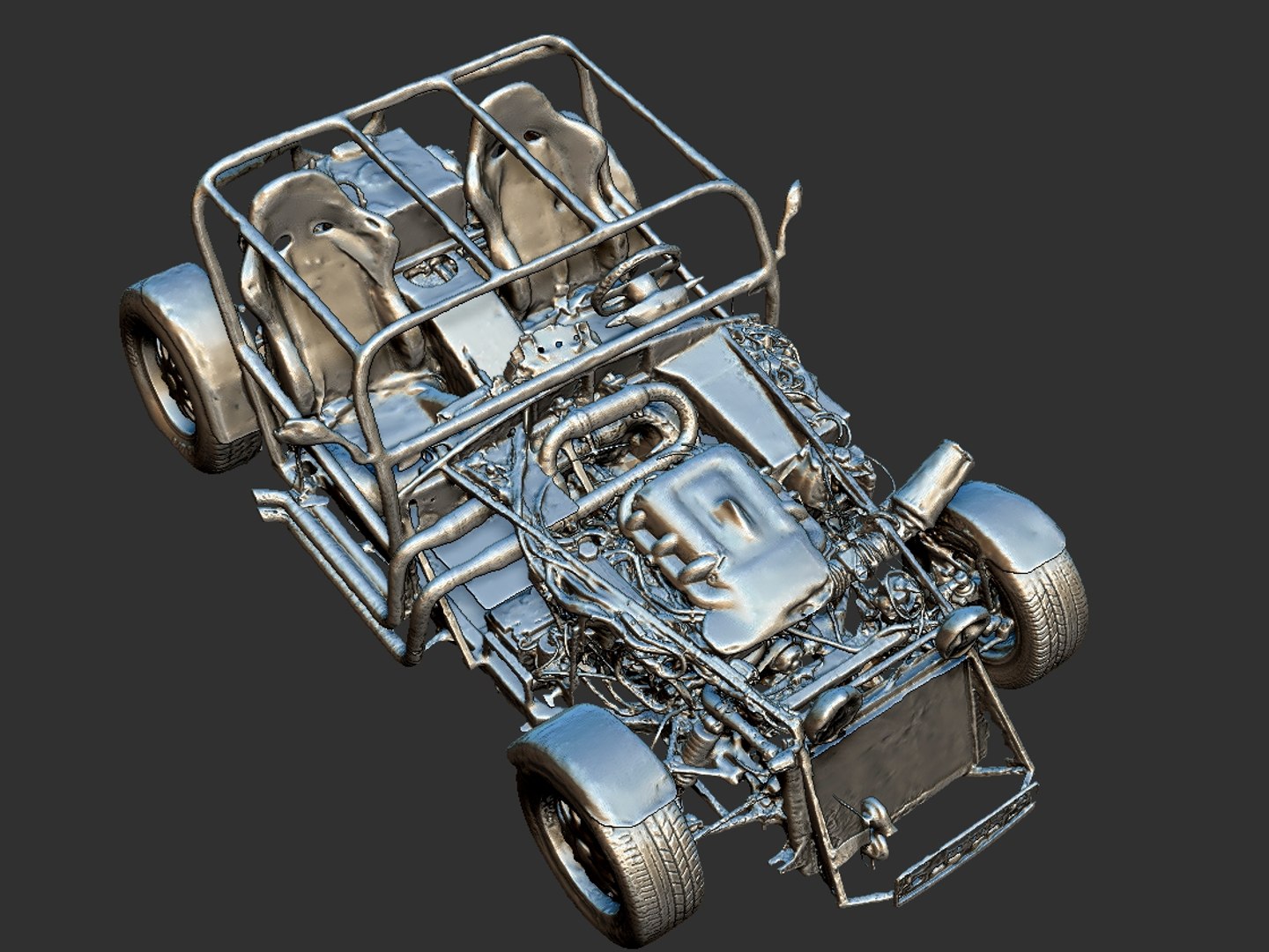 Self-made Car 3D Model - TurboSquid 1799544