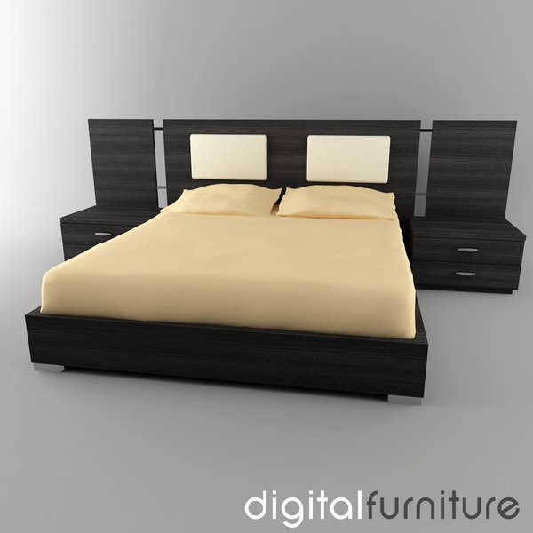 3D Softimage bed beds design