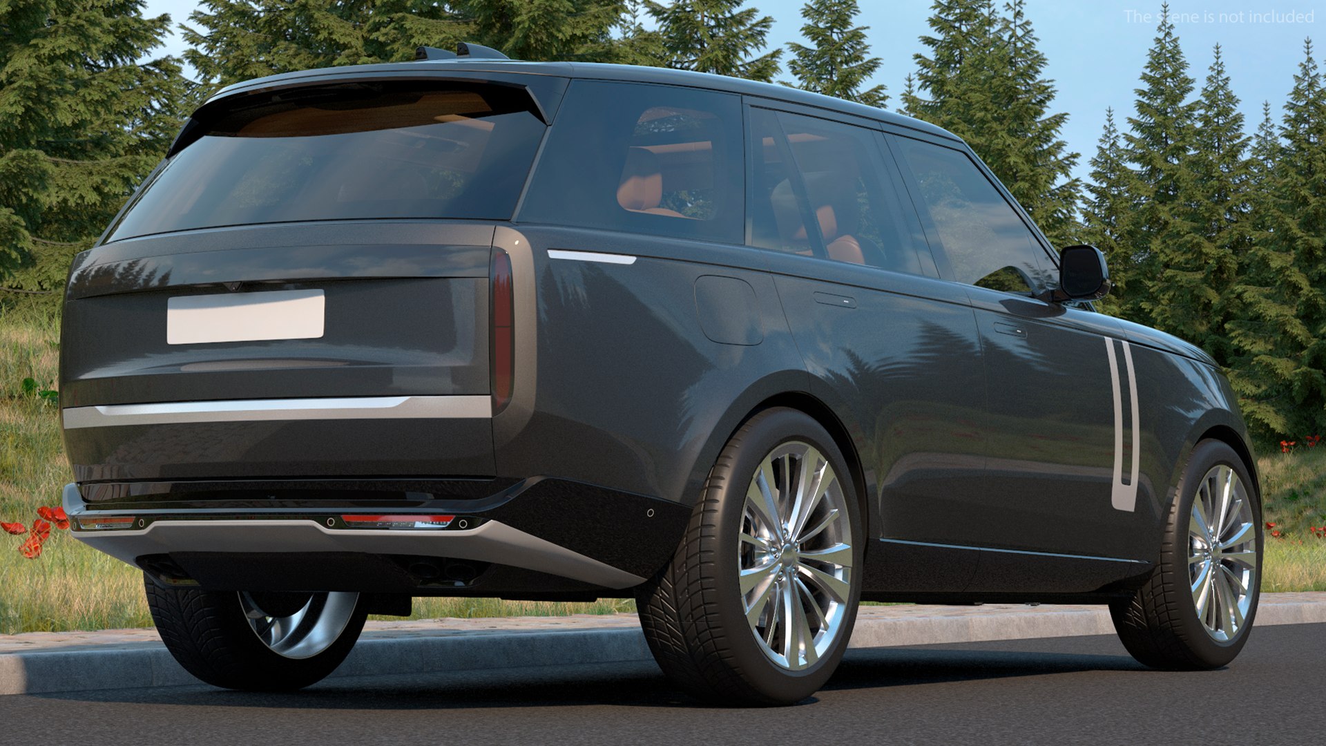 3D model Luxury European SUV Rigged - TurboSquid 1956151