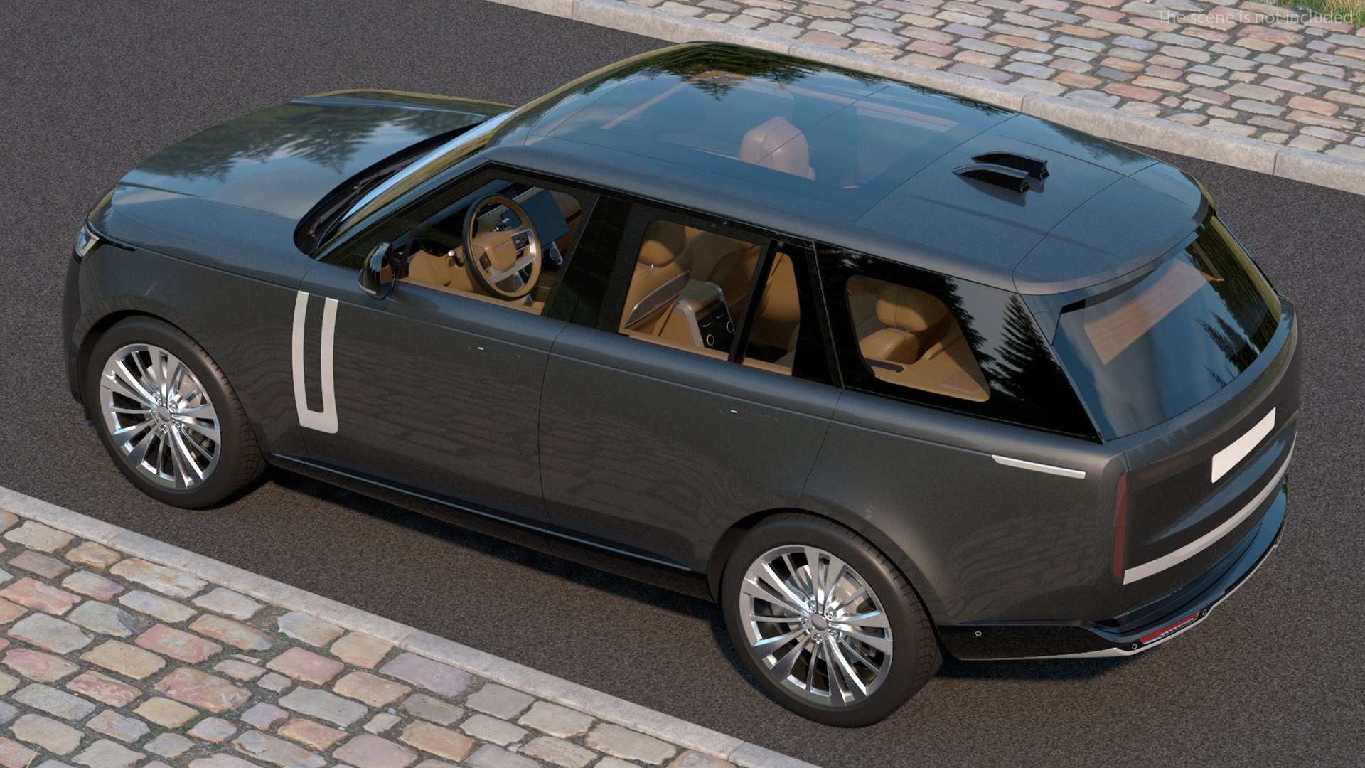 3D model Luxury European SUV Rigged - TurboSquid 1956151