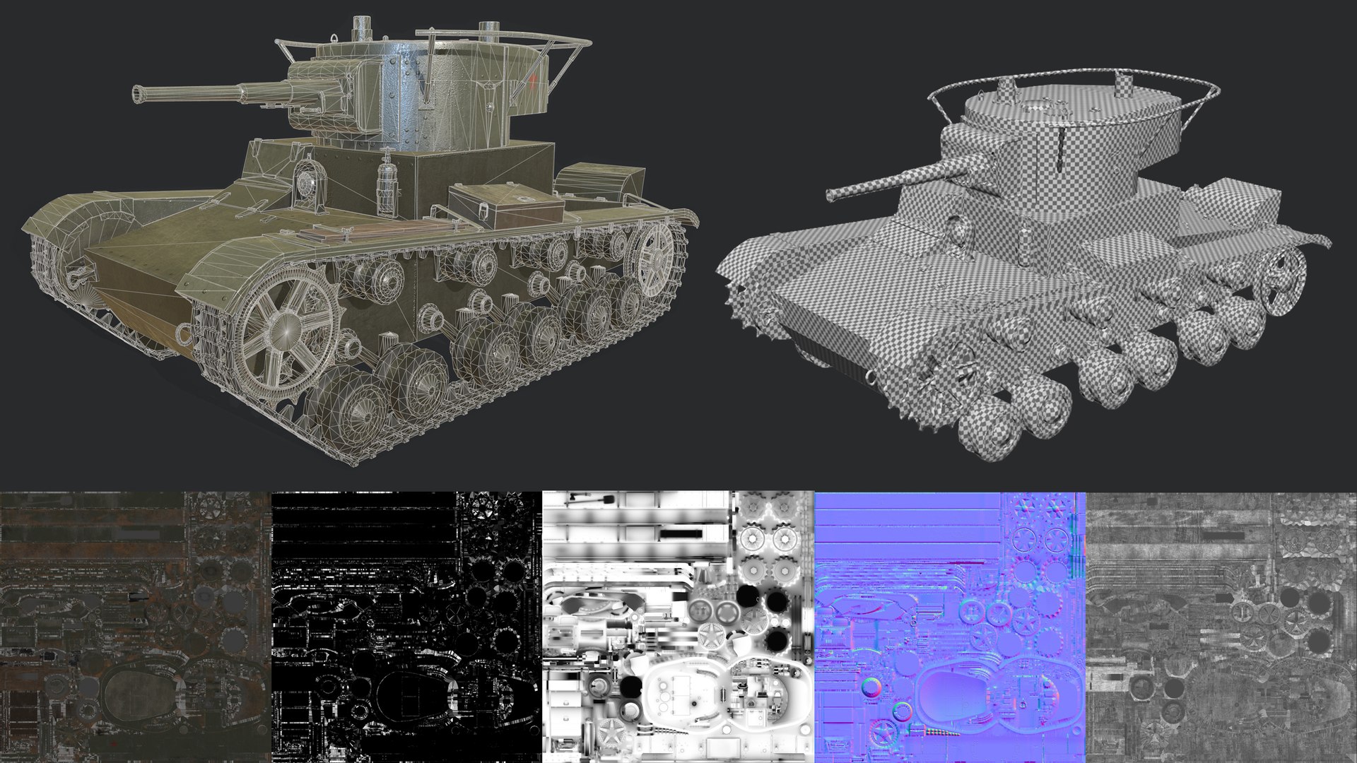 Tank Vehicles 3D Model - TurboSquid 1558805