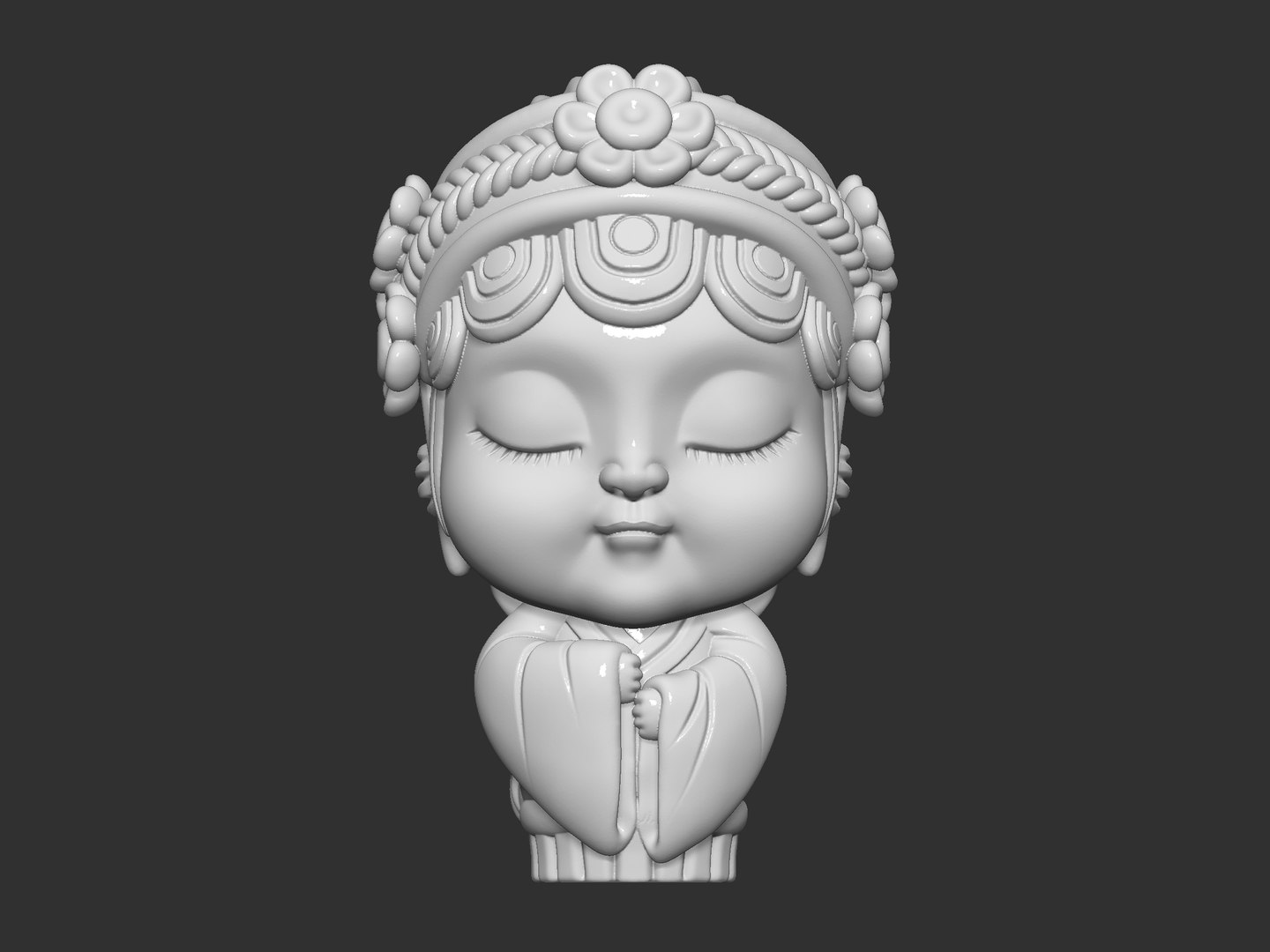 3D Peking Opera Figure Model - TurboSquid 2169041