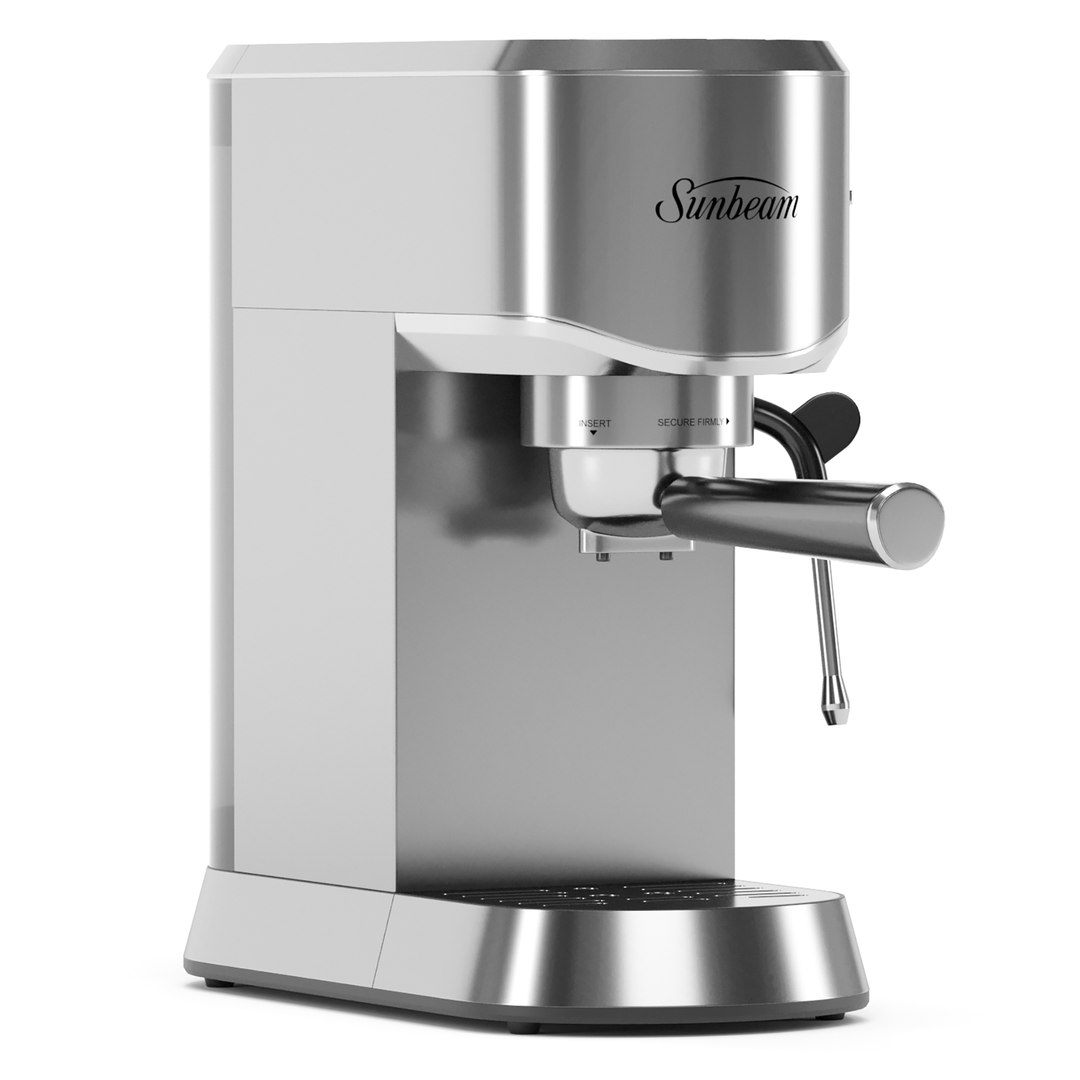 3D Model SUNBEAM Espresso Coffee Machine - TurboSquid 2050429
