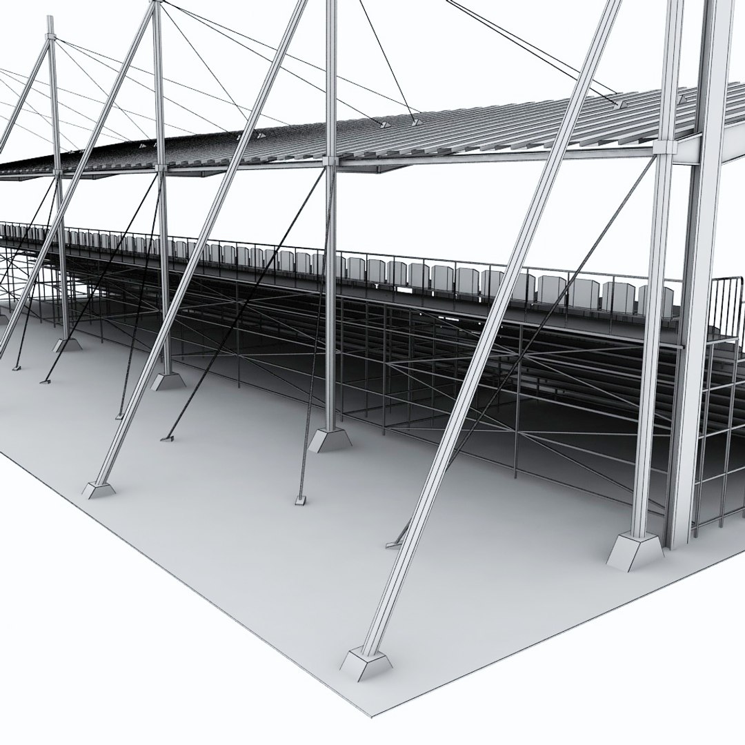 Max Stadium Seating Tribune Canopy