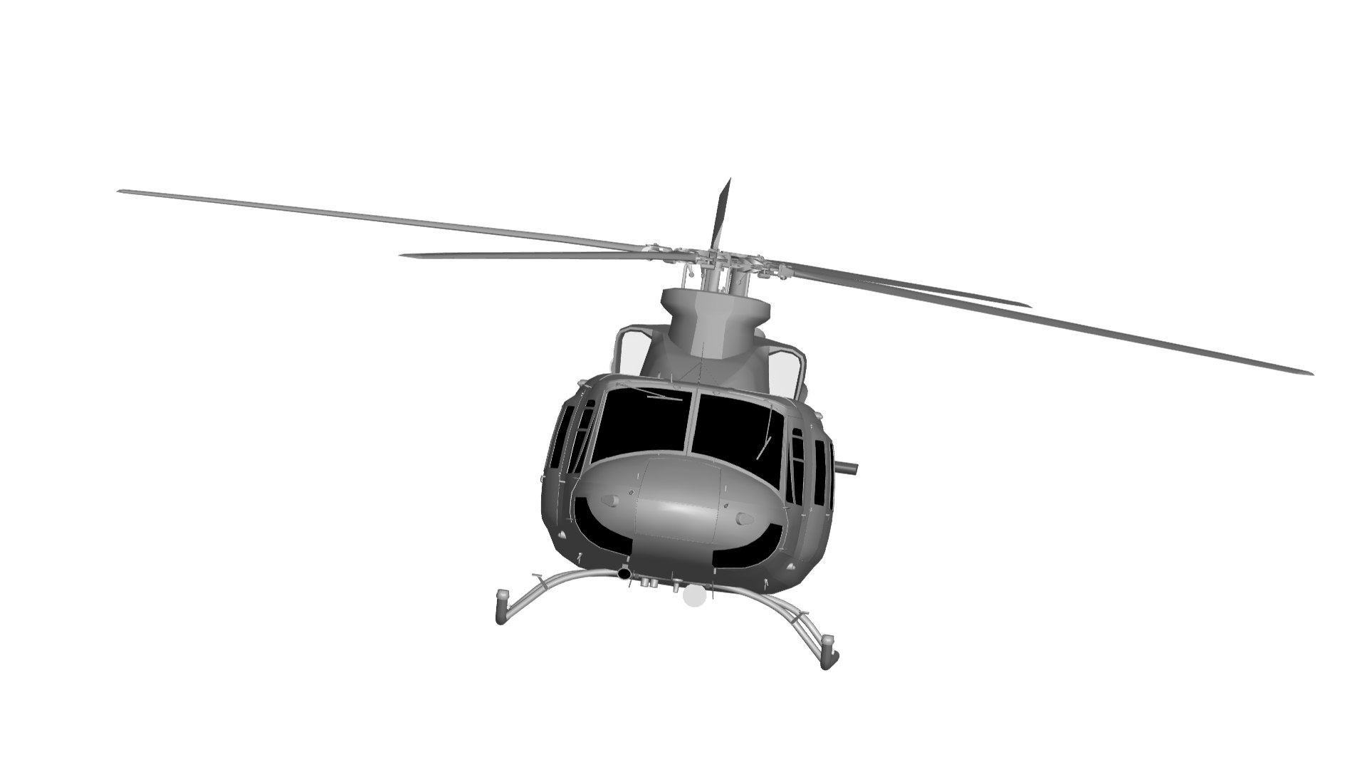 Bell 412 Model - TurboSquid 1986316