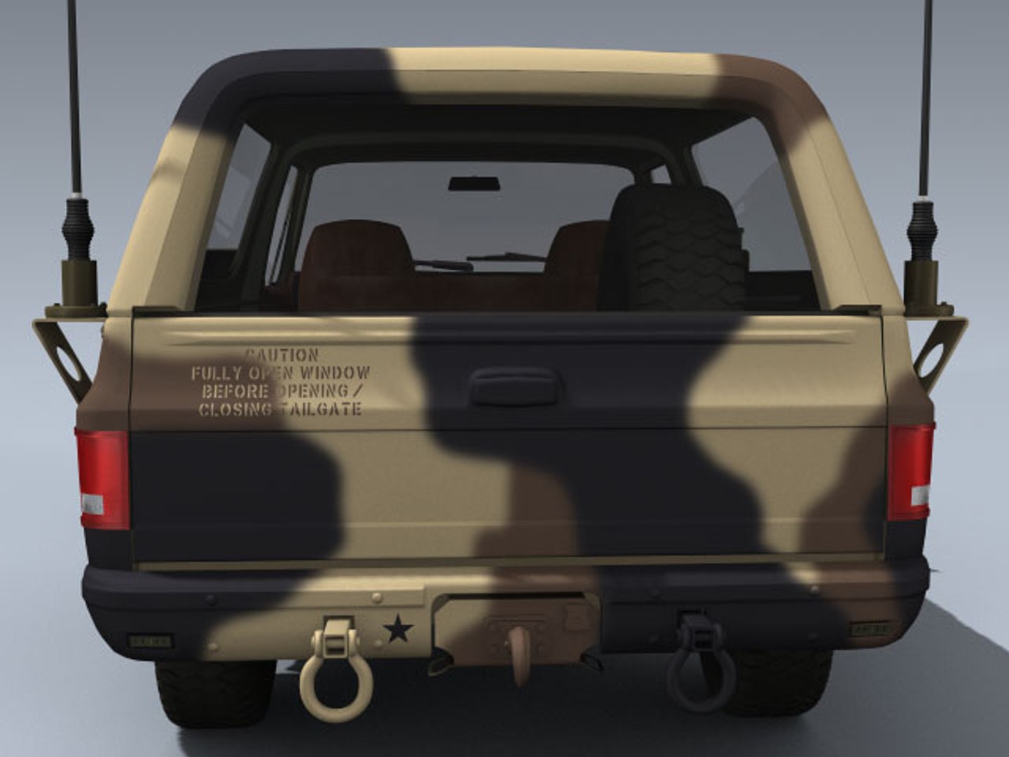 Army M1009 Cucv Desert Camouflage Max