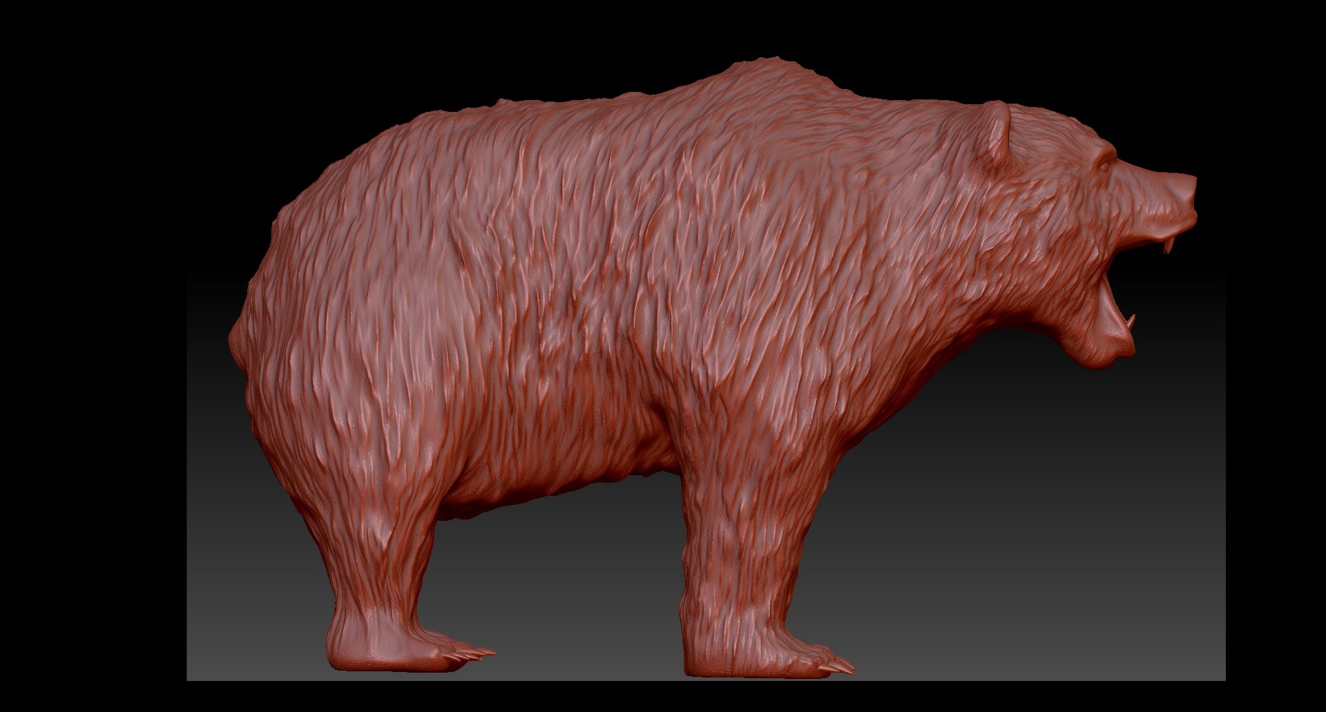 Bear Printing Model - TurboSquid 1214179