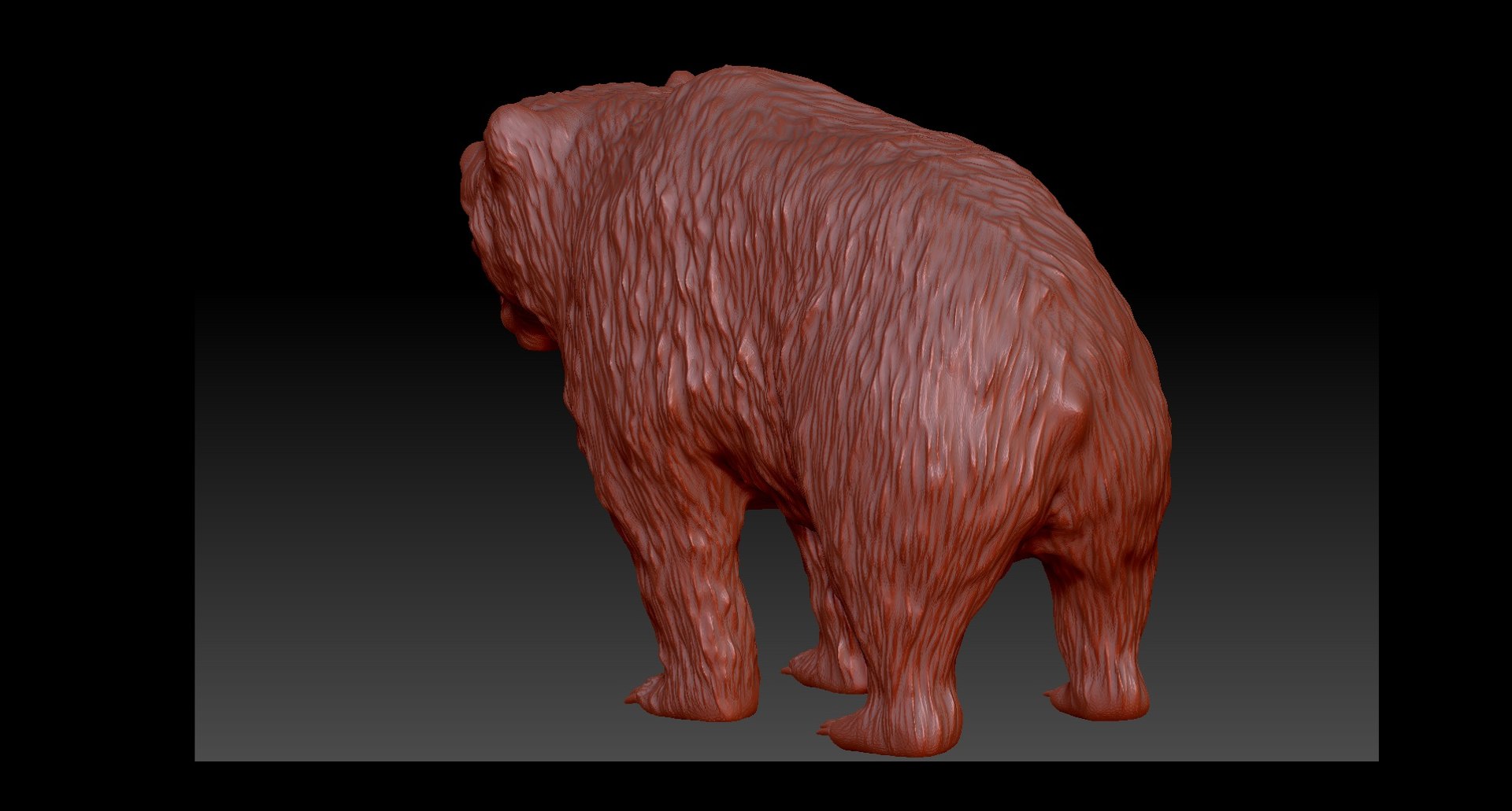 Bear Printing Model - TurboSquid 1214179