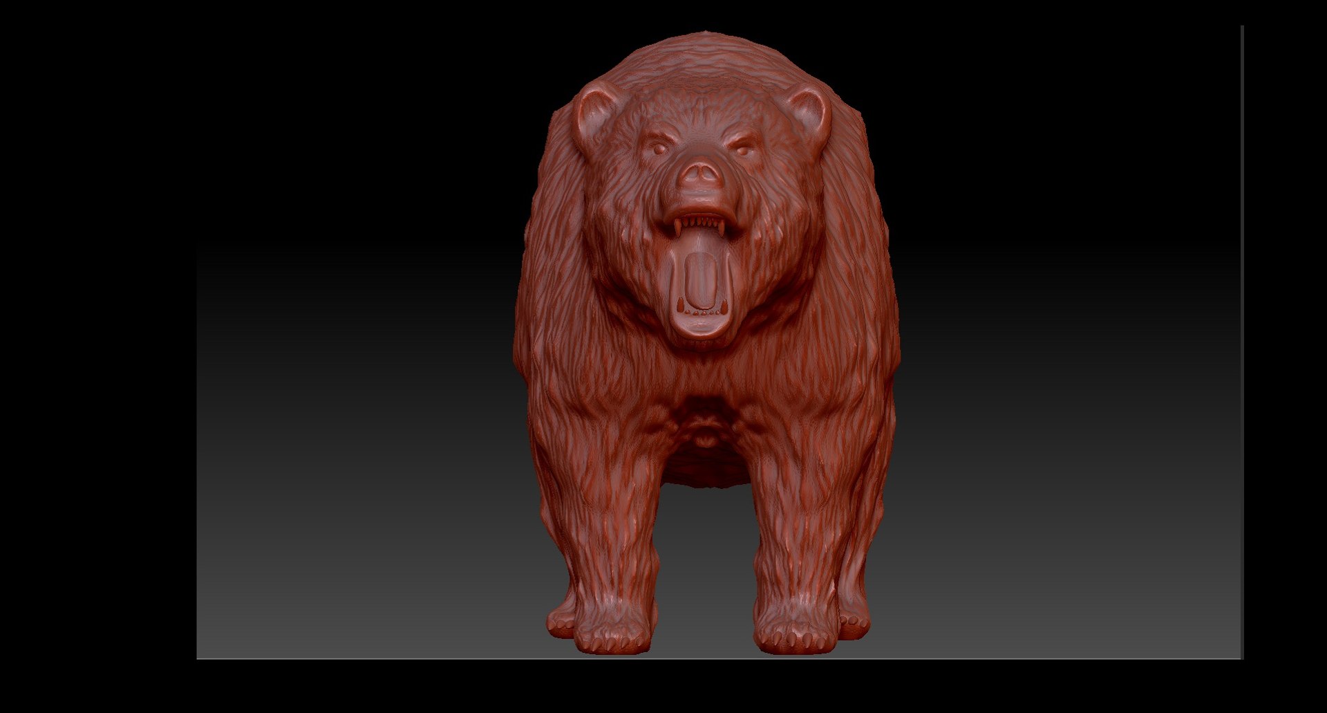 Bear Printing Model - TurboSquid 1214179