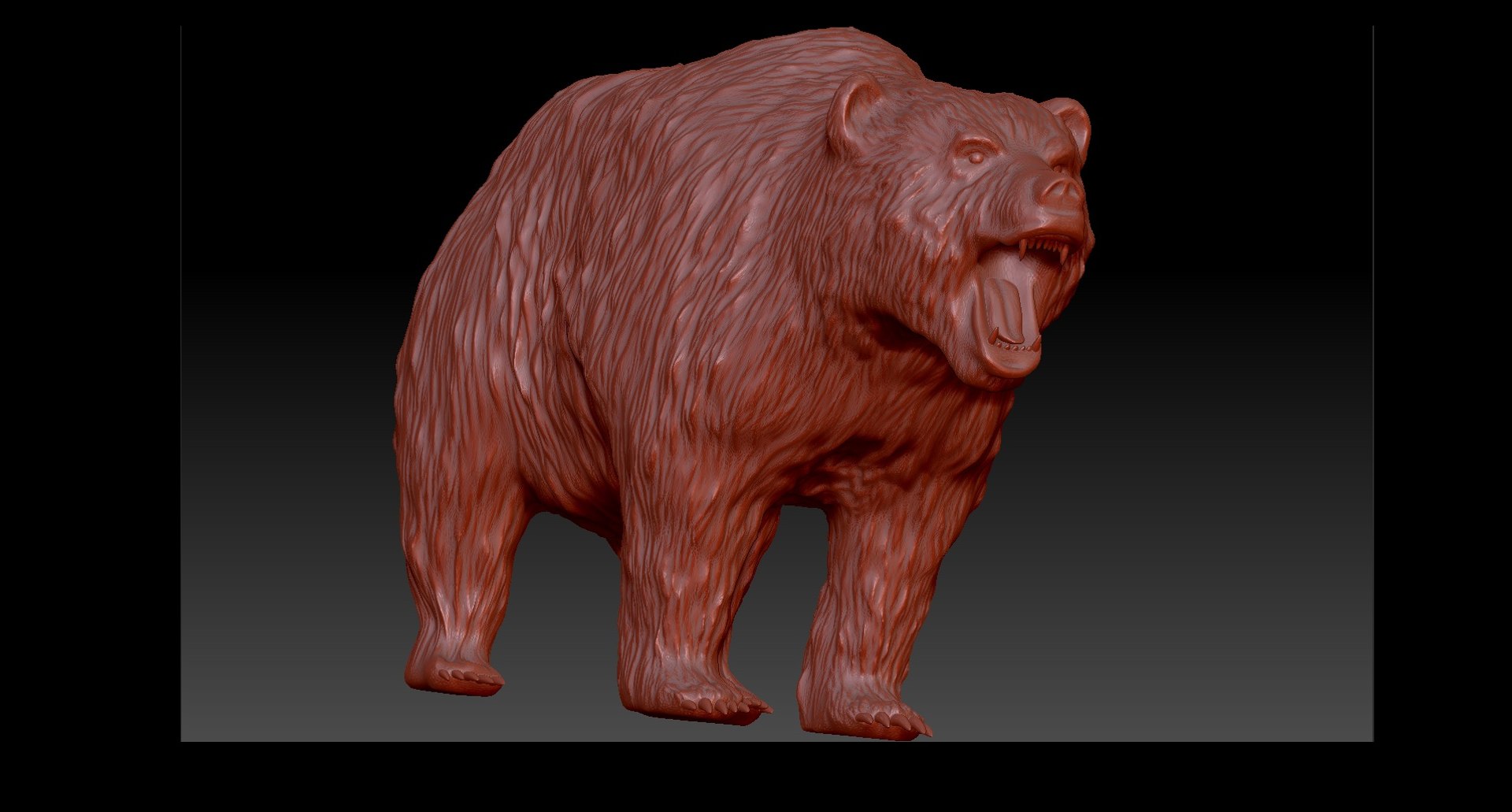 Bear Printing Model - TurboSquid 1214179