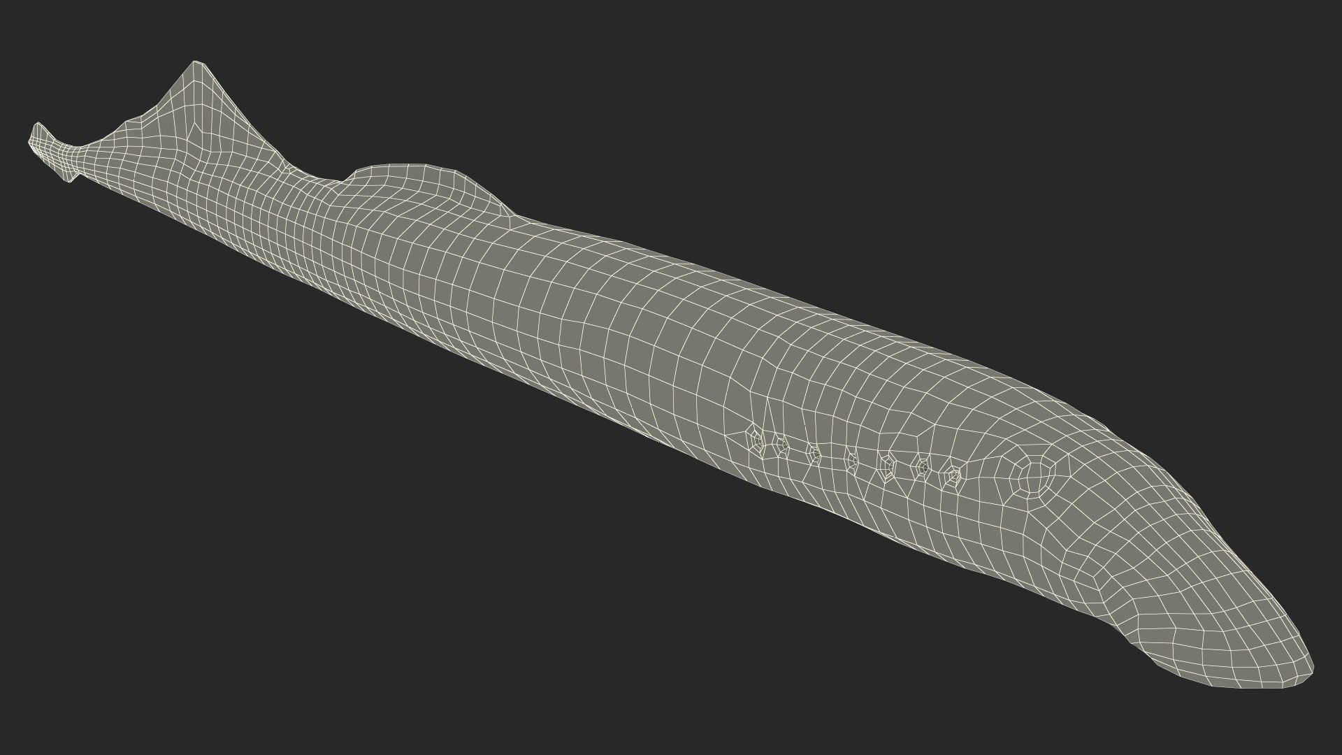 3D Model Lamprey Eel Basic Pose - TurboSquid 2191698
