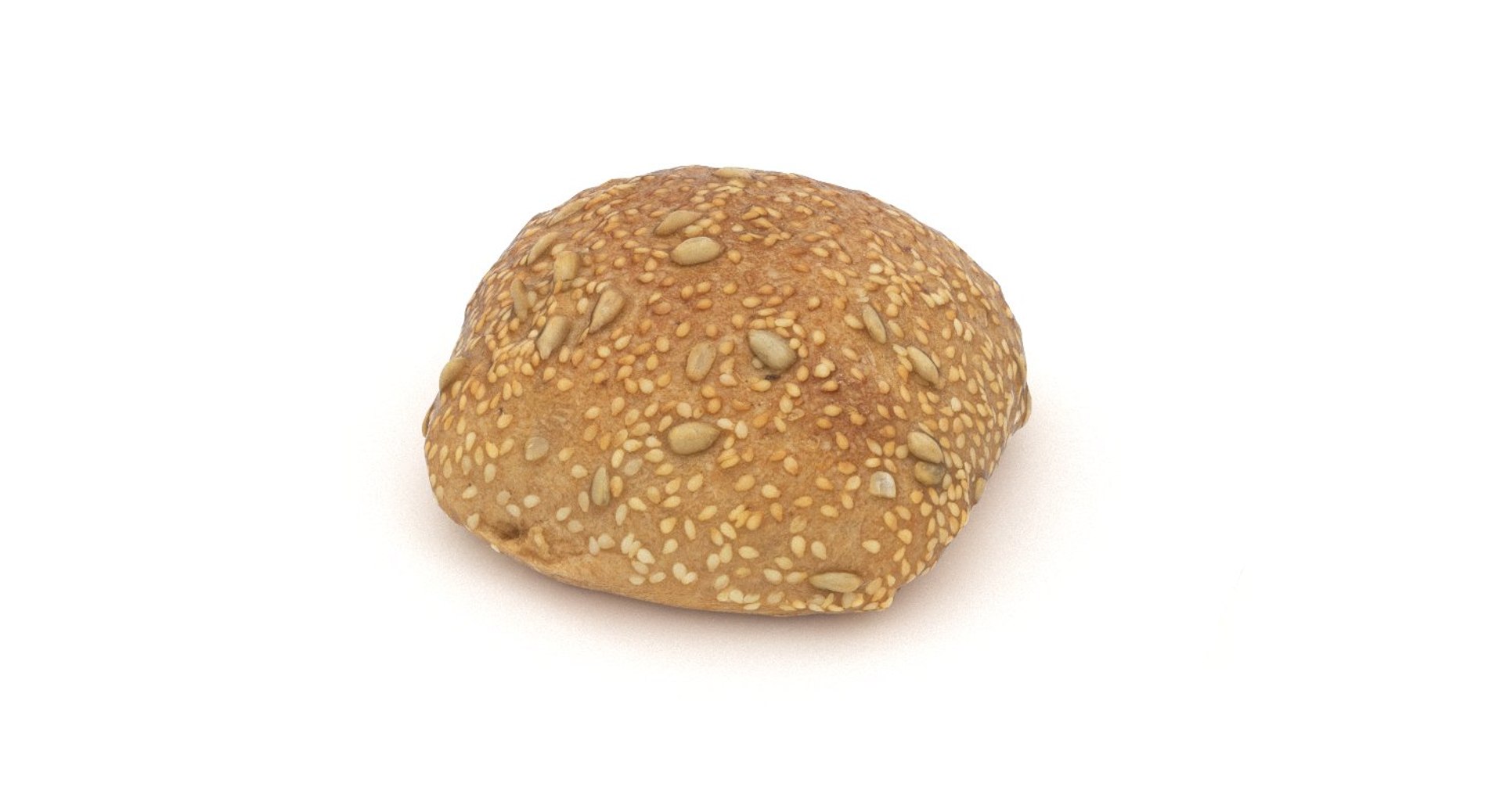 3D bread roll model - TurboSquid 1406445