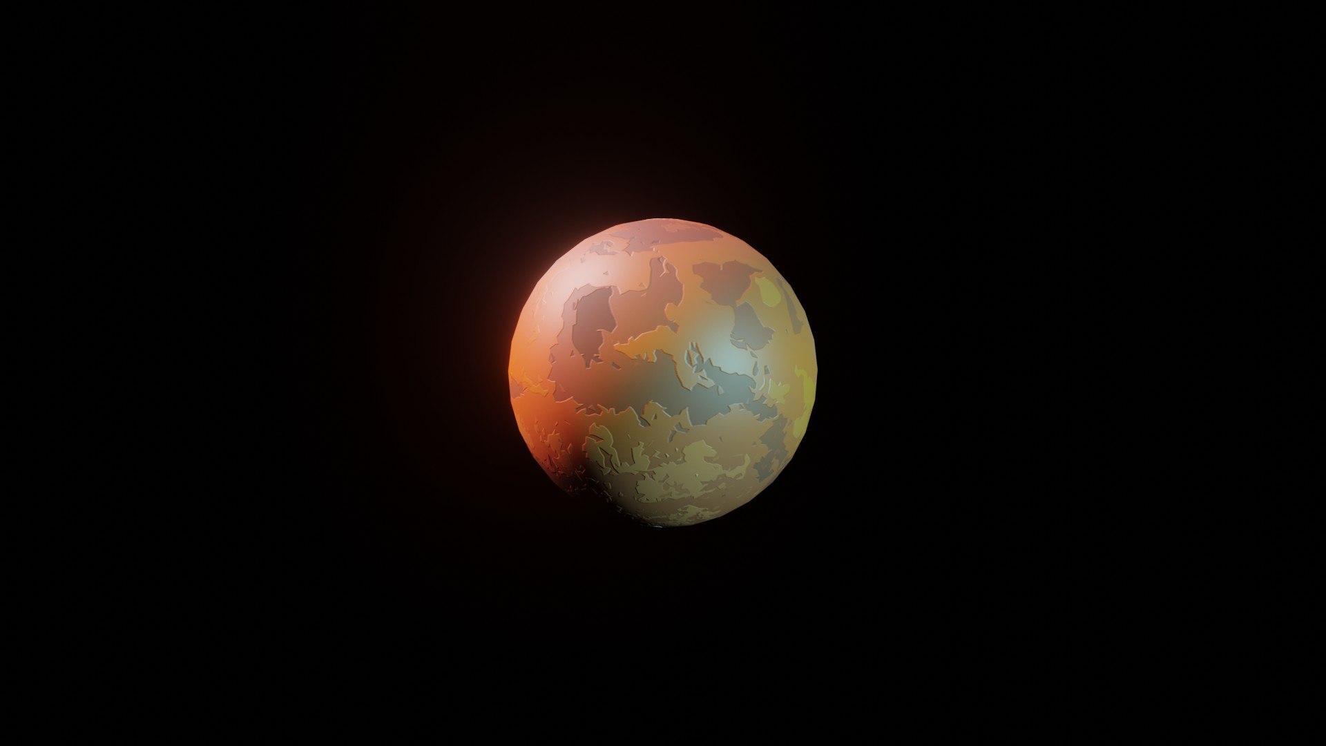 Stylized Planet Mars 2k 4k 8k Textures 3D - TurboSquid 2130173
