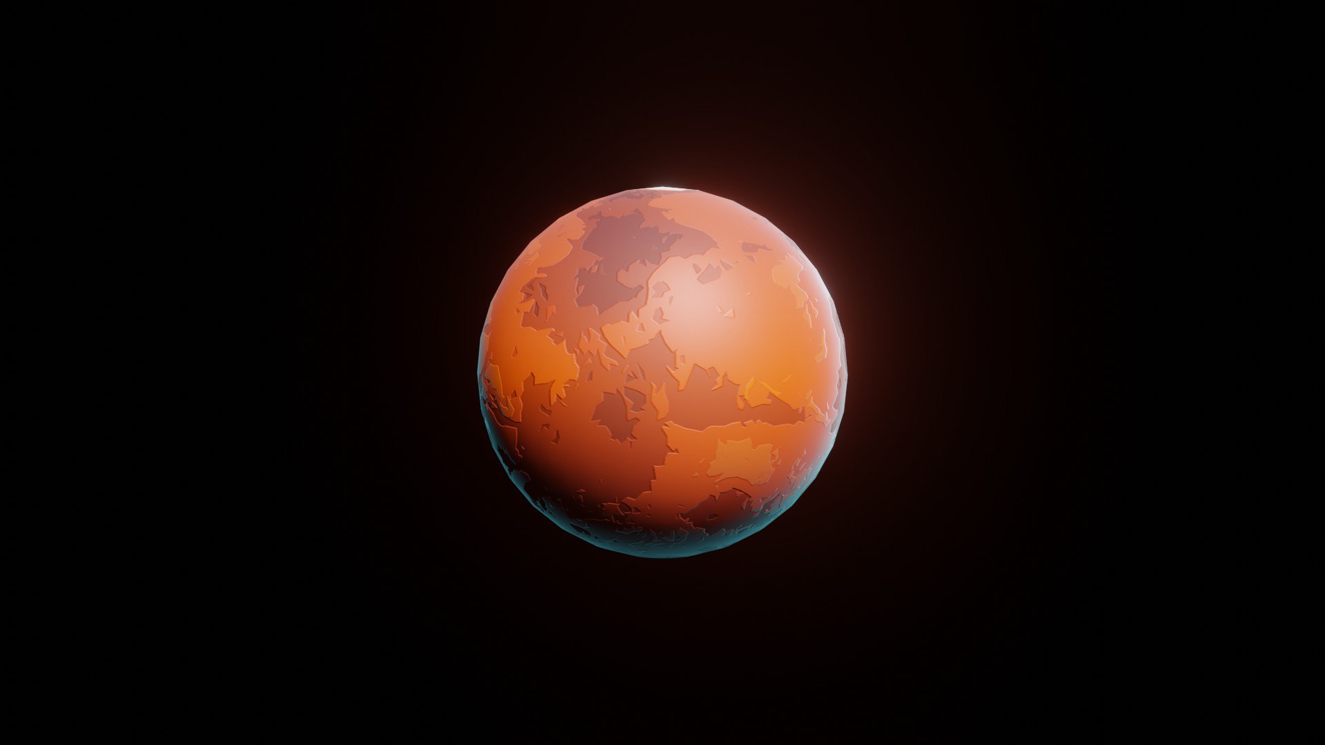 Stylized Planet Mars 2k 4k 8k Textures 3D - TurboSquid 2130173