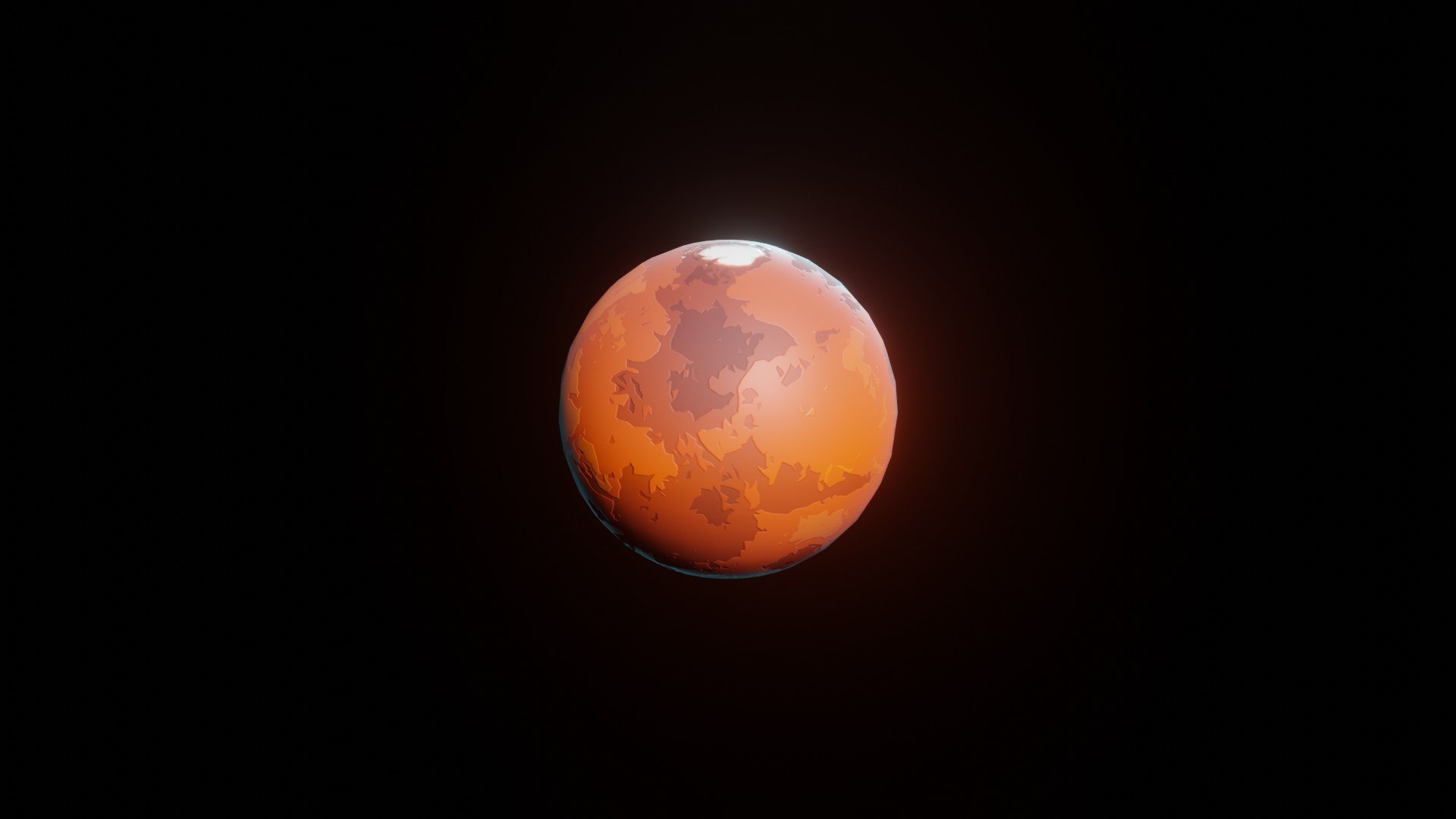Stylized Planet Mars 2k 4k 8k Textures 3D - TurboSquid 2130173