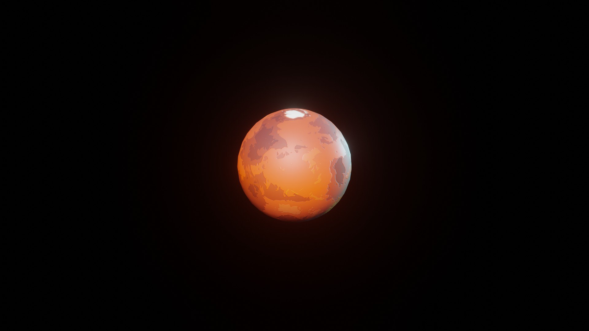 Stylized Planet Mars 2k 4k 8k Textures 3D - TurboSquid 2130173