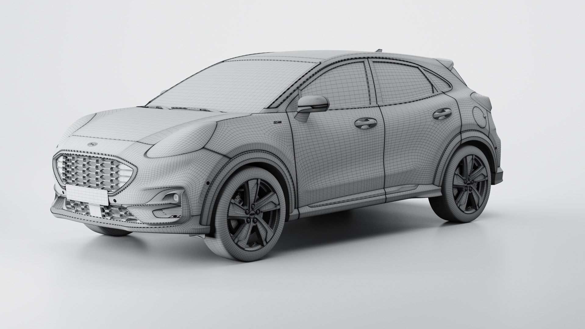 3D Model Ford Puma - TurboSquid 1833347