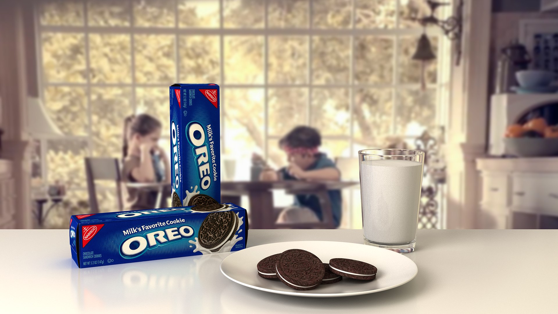 3d Oreo Paperbox Manipulators Model