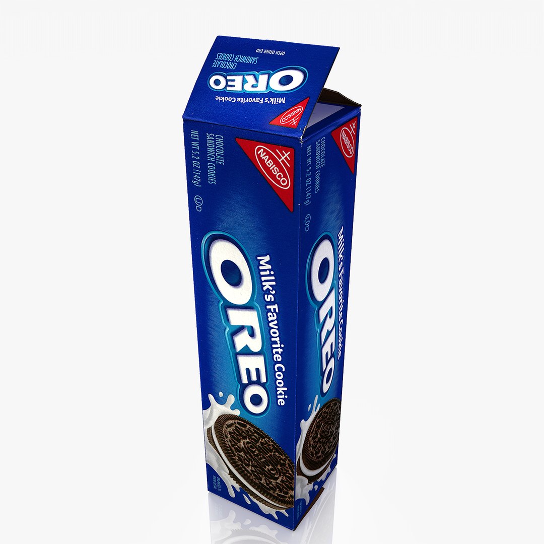 3d Oreo Paperbox Manipulators Model