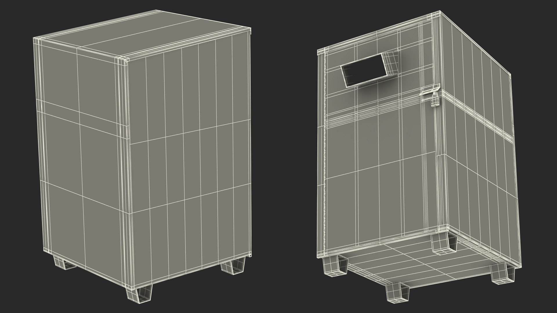 Library Book Return Box Metallic 3D - TurboSquid 2044679