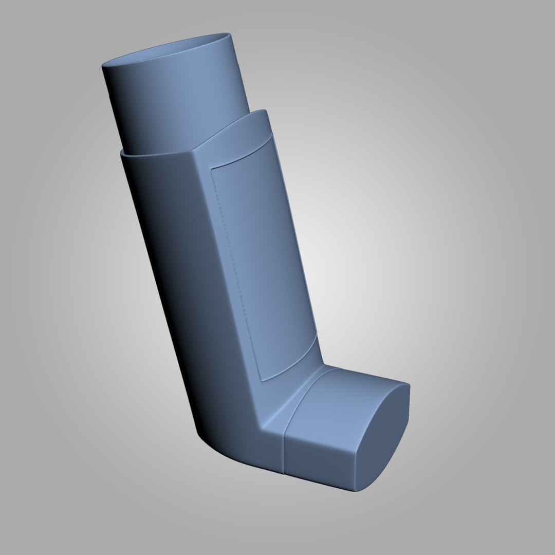 3d asthma inhaler air