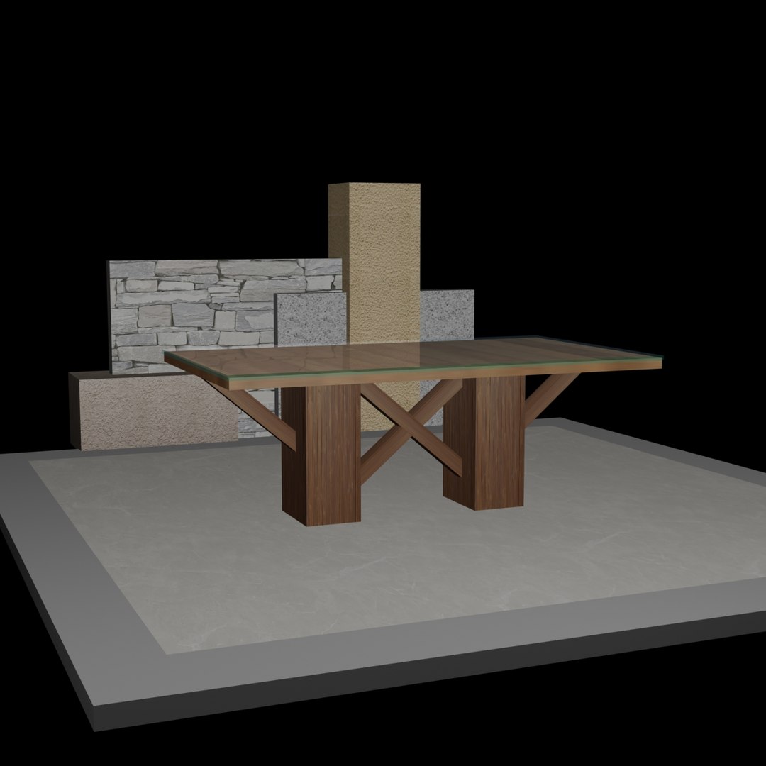 Free 3D 3D TABLE - TurboSquid 1736409