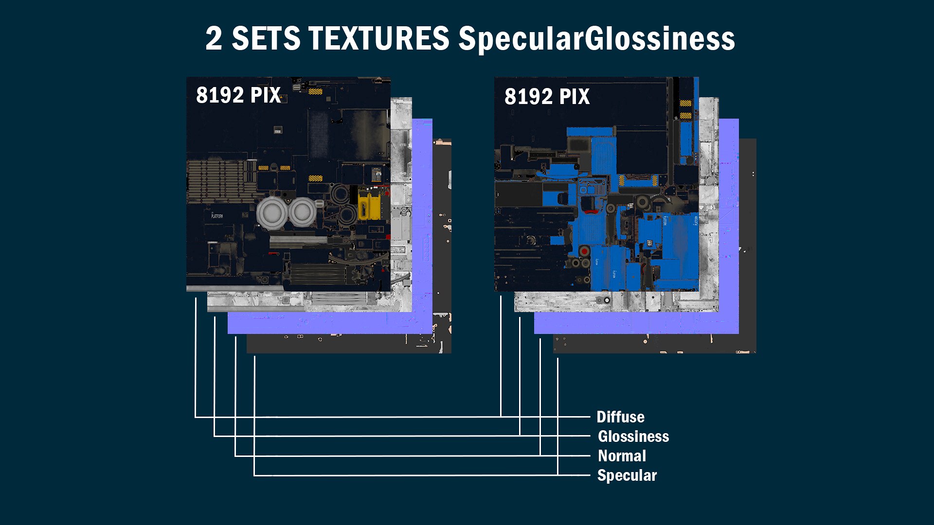 3D model Self-propelled lift Work Platform Hight and Low Poly PBR ...