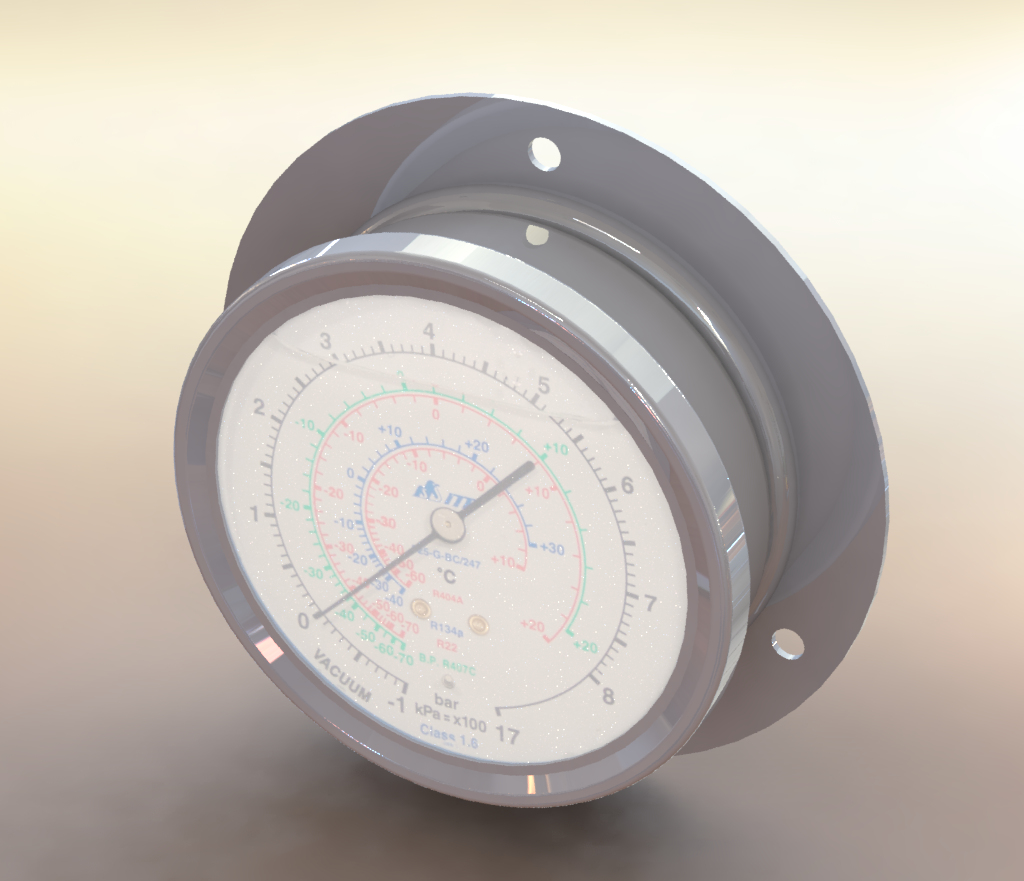 3D manometer - compound pressure | 1144845 | TurboSquid