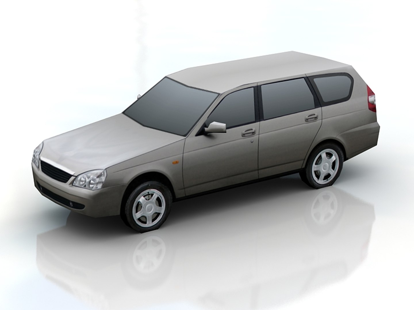 Lada Priora Universal Cars 3d 3ds