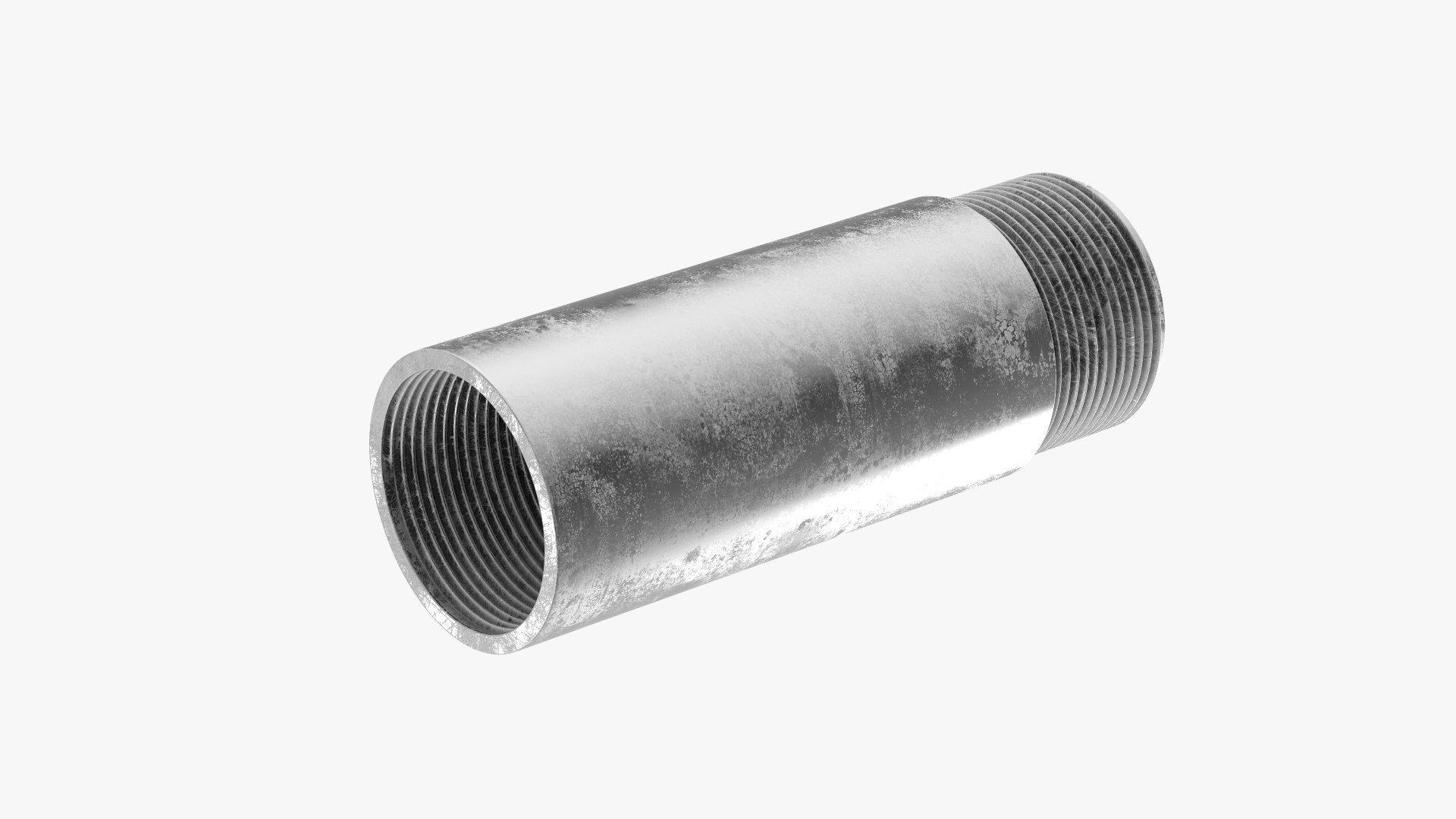 Galvanised Steel Pipe Riser 3D Model - TurboSquid 1483562
