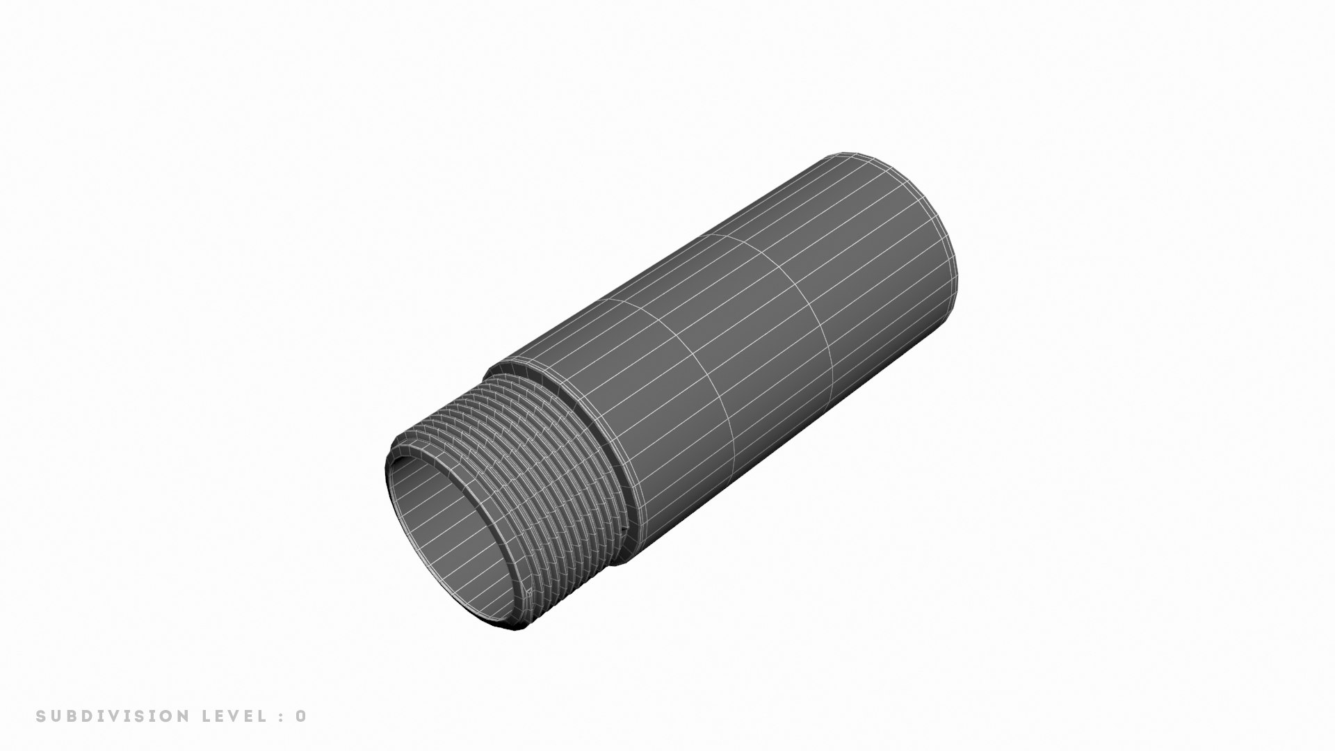 Galvanised Steel Pipe Riser 3D Model - TurboSquid 1483562