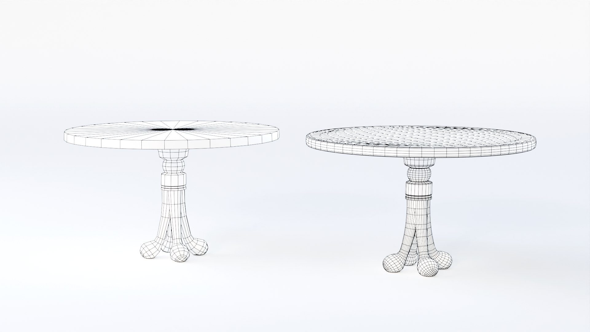 3D Model Stylized Cartoon Tables - TurboSquid 2346144
