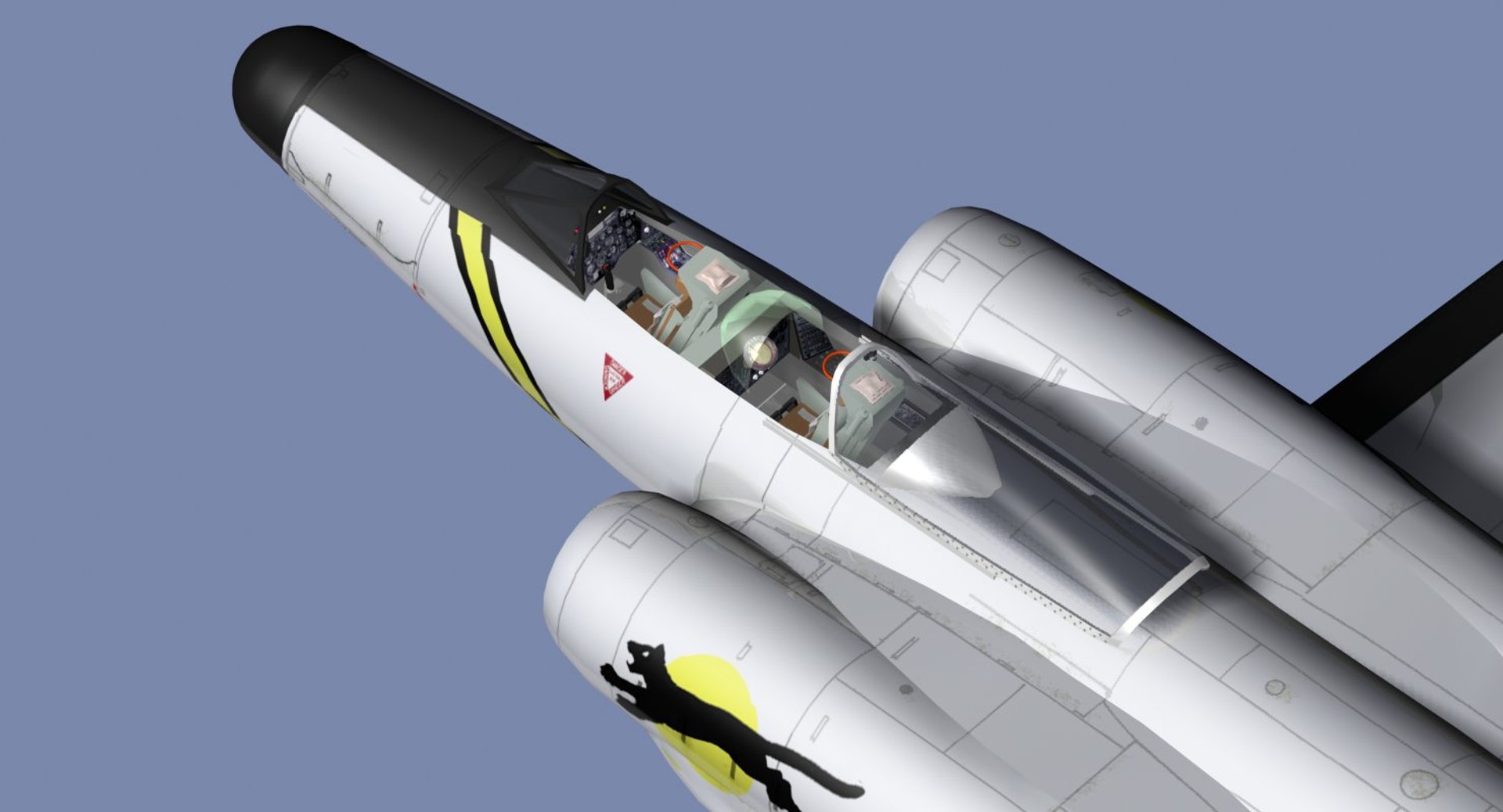 3D Rcaf Cf-100 - TurboSquid 1319705