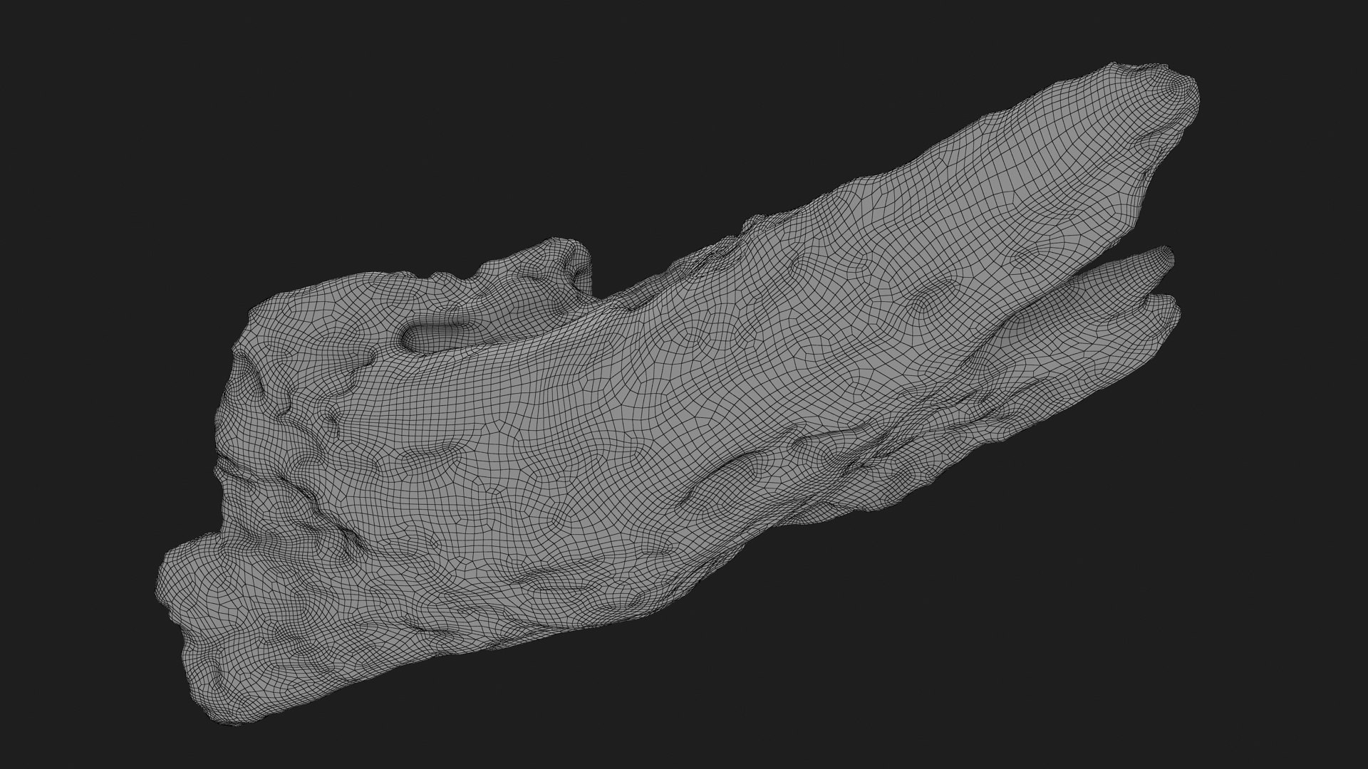 3D Model Broken Tree Trunk 01 - TurboSquid 2272680