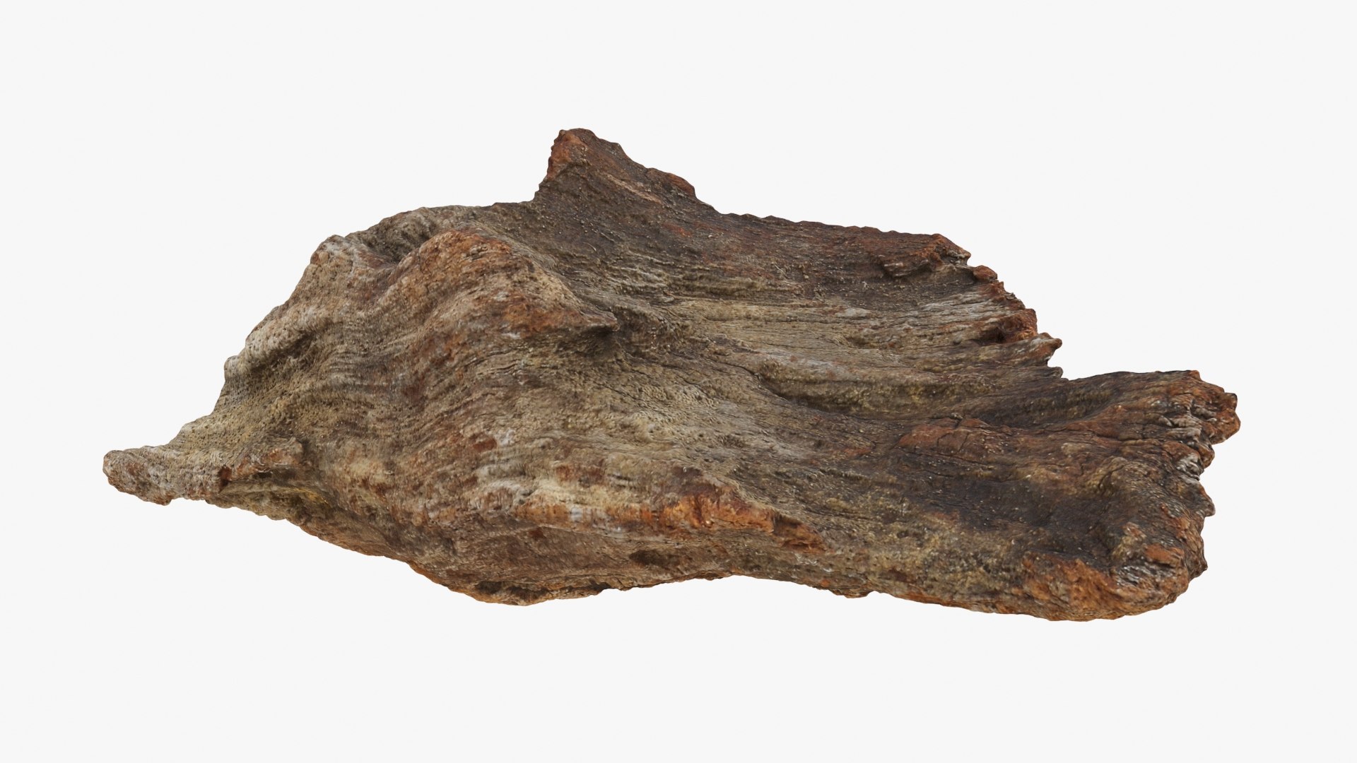 3D Model Broken Tree Trunk 01 - TurboSquid 2272680