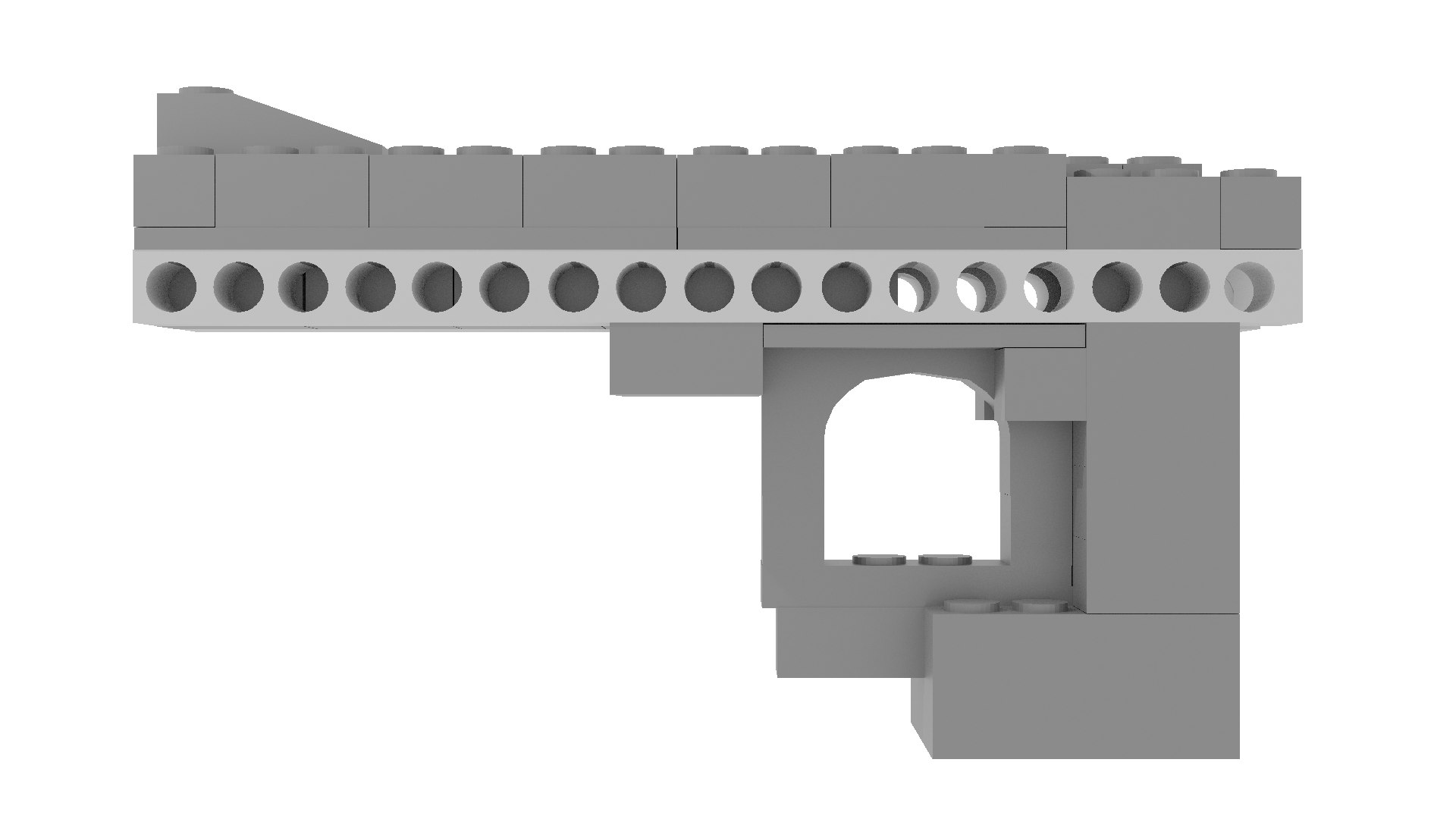 Lego Desert Eagle Model - TurboSquid 1701717