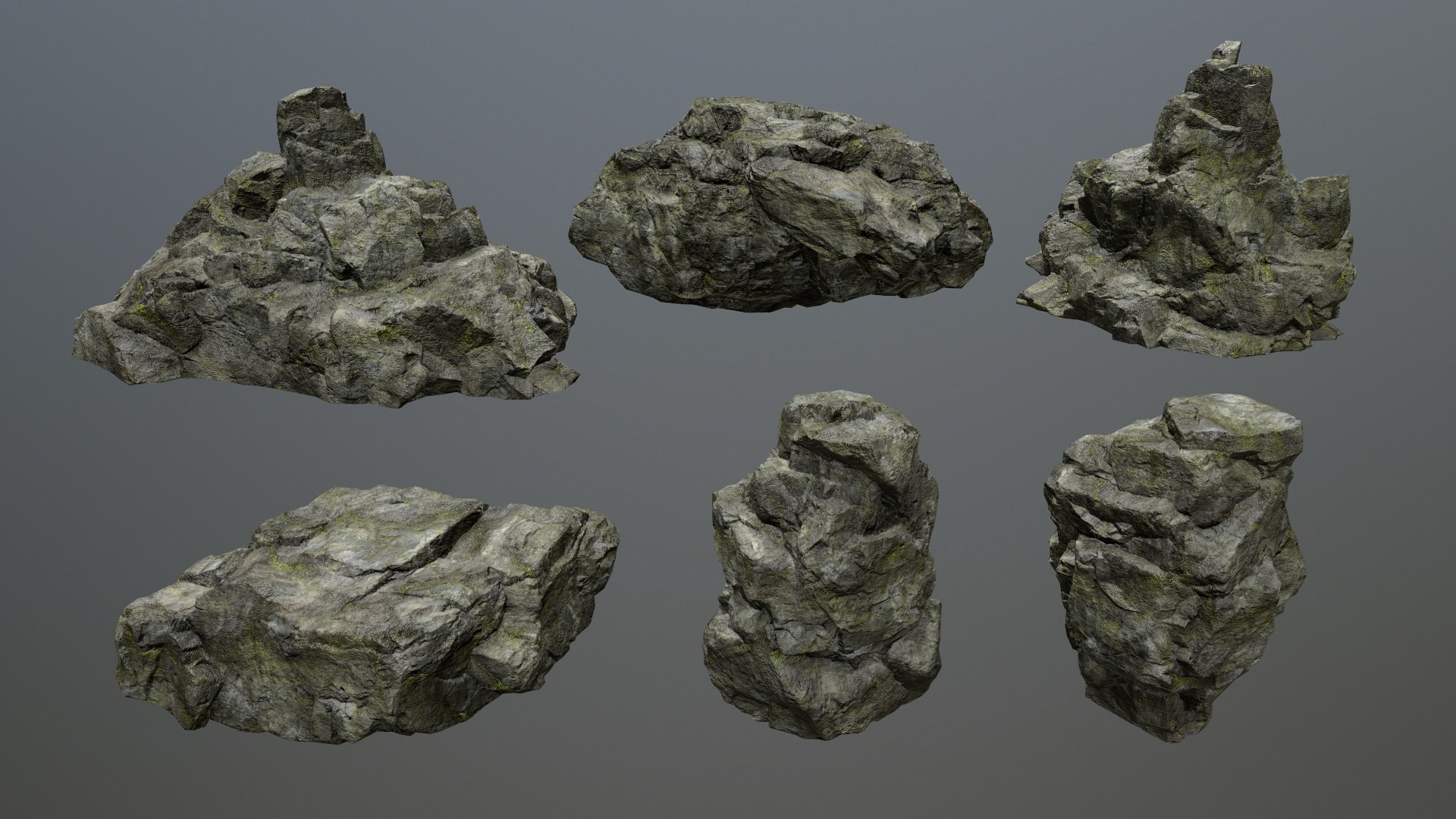 Rocks 3D Model - TurboSquid 1885574