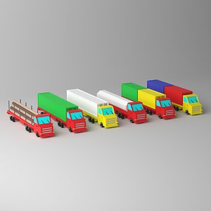 Container Truck STL Models for Download | TurboSquid