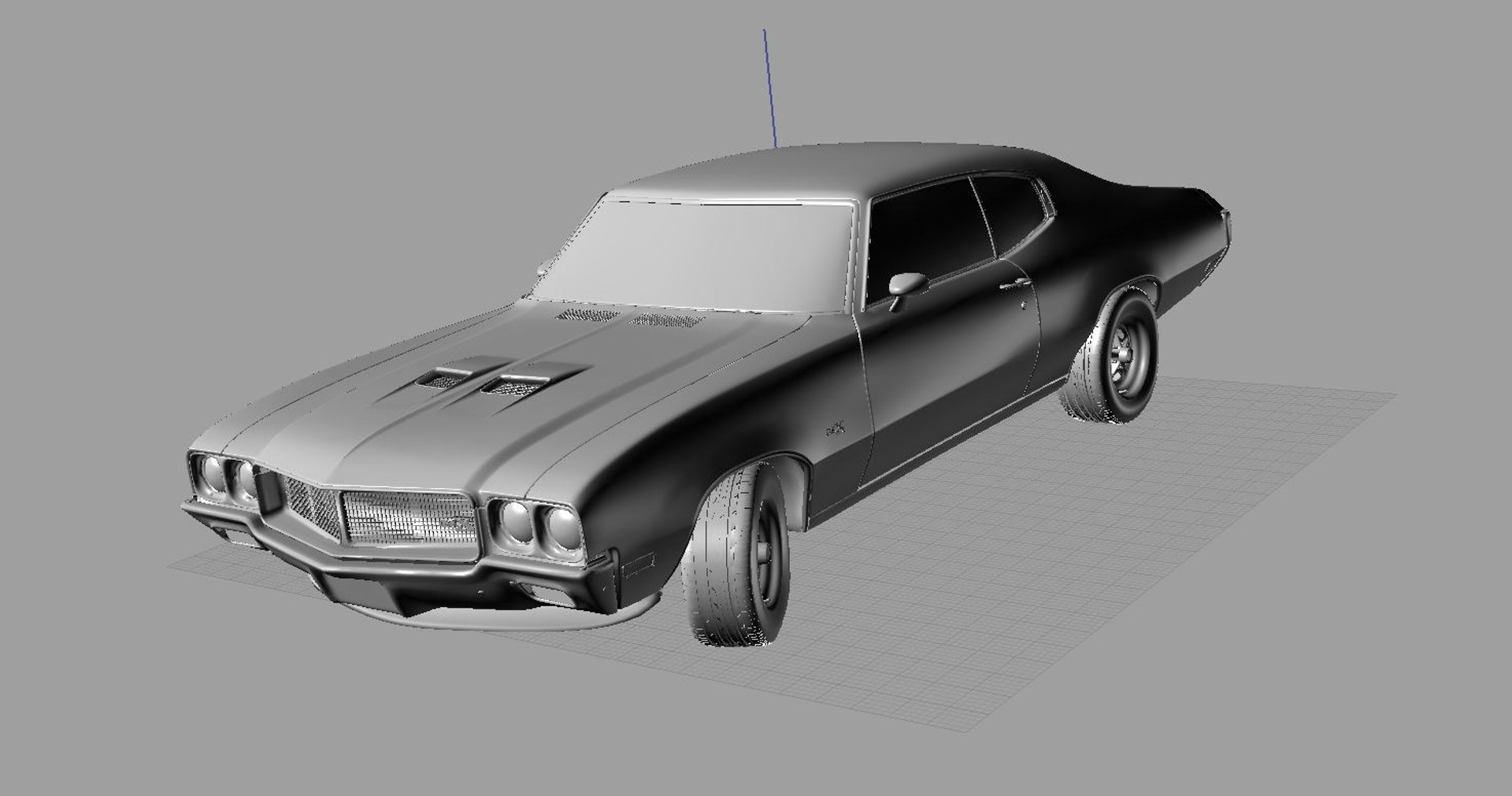 Buick Gsx 455 Stage 1 3d Obj