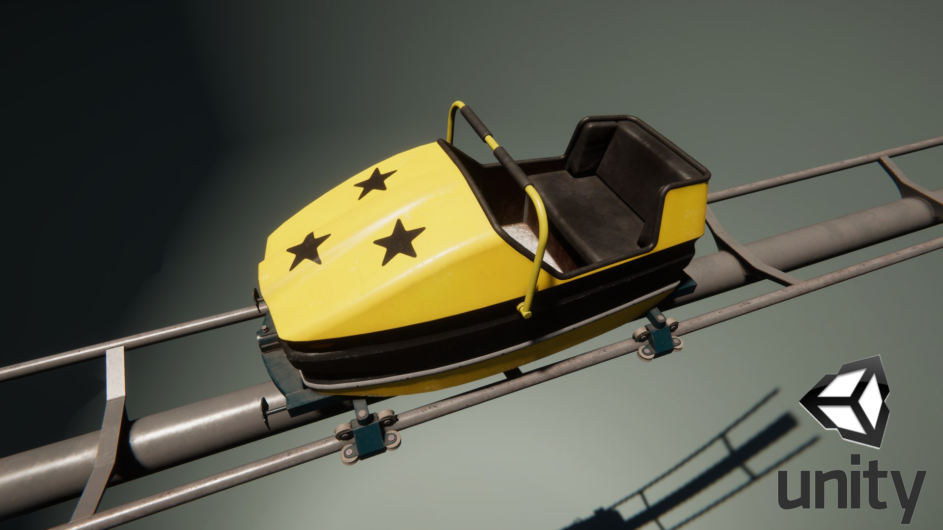 Pbr Roller Coaster Cart 3D - TurboSquid 1307975