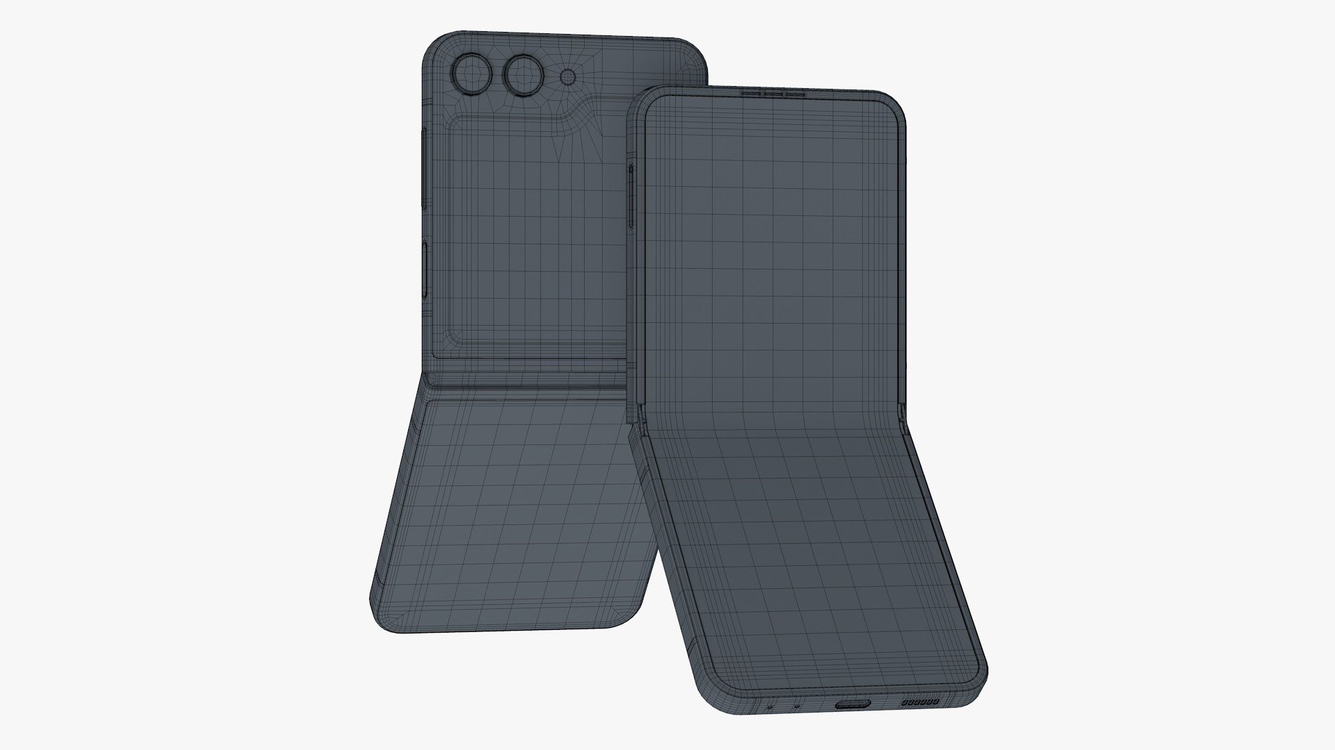 3D Samsung Galaxy Z Flip 5 Blue - TurboSquid 2104317