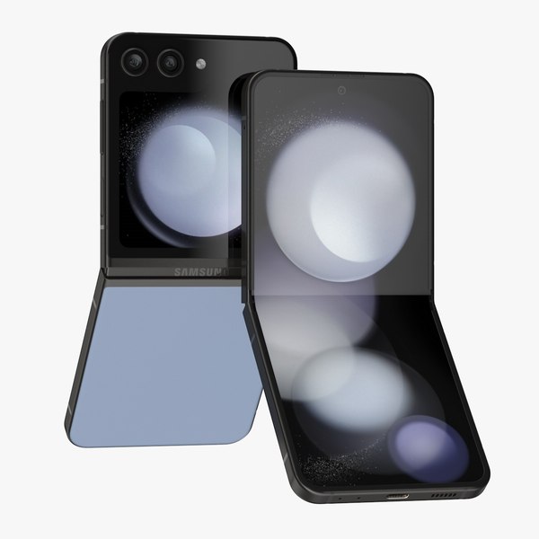 modelo 3d Samsung Galaxy Z Flip 5 Azul - TurboSquid 2104317