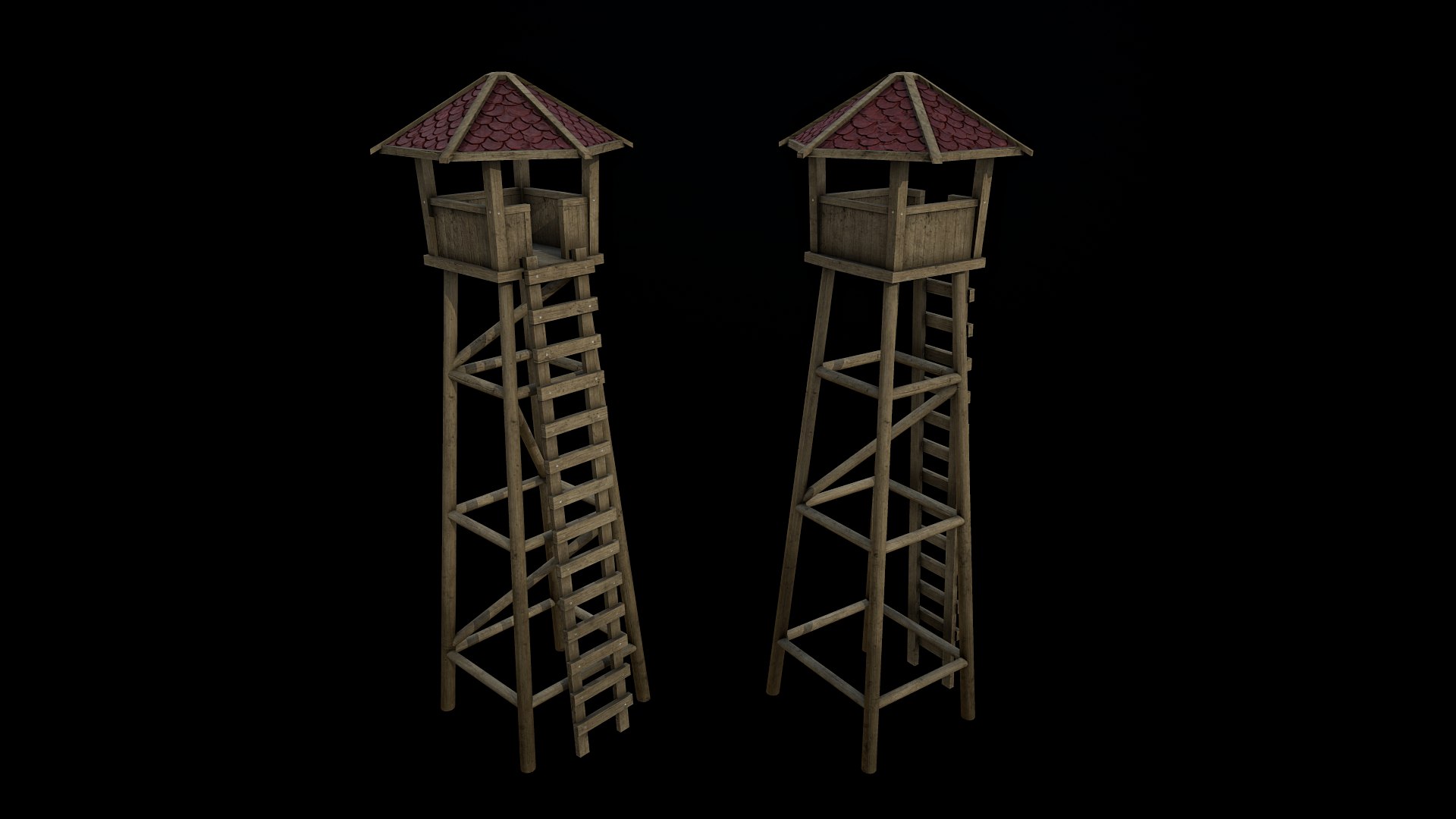 Observation Tower 3D Model - TurboSquid 1715633