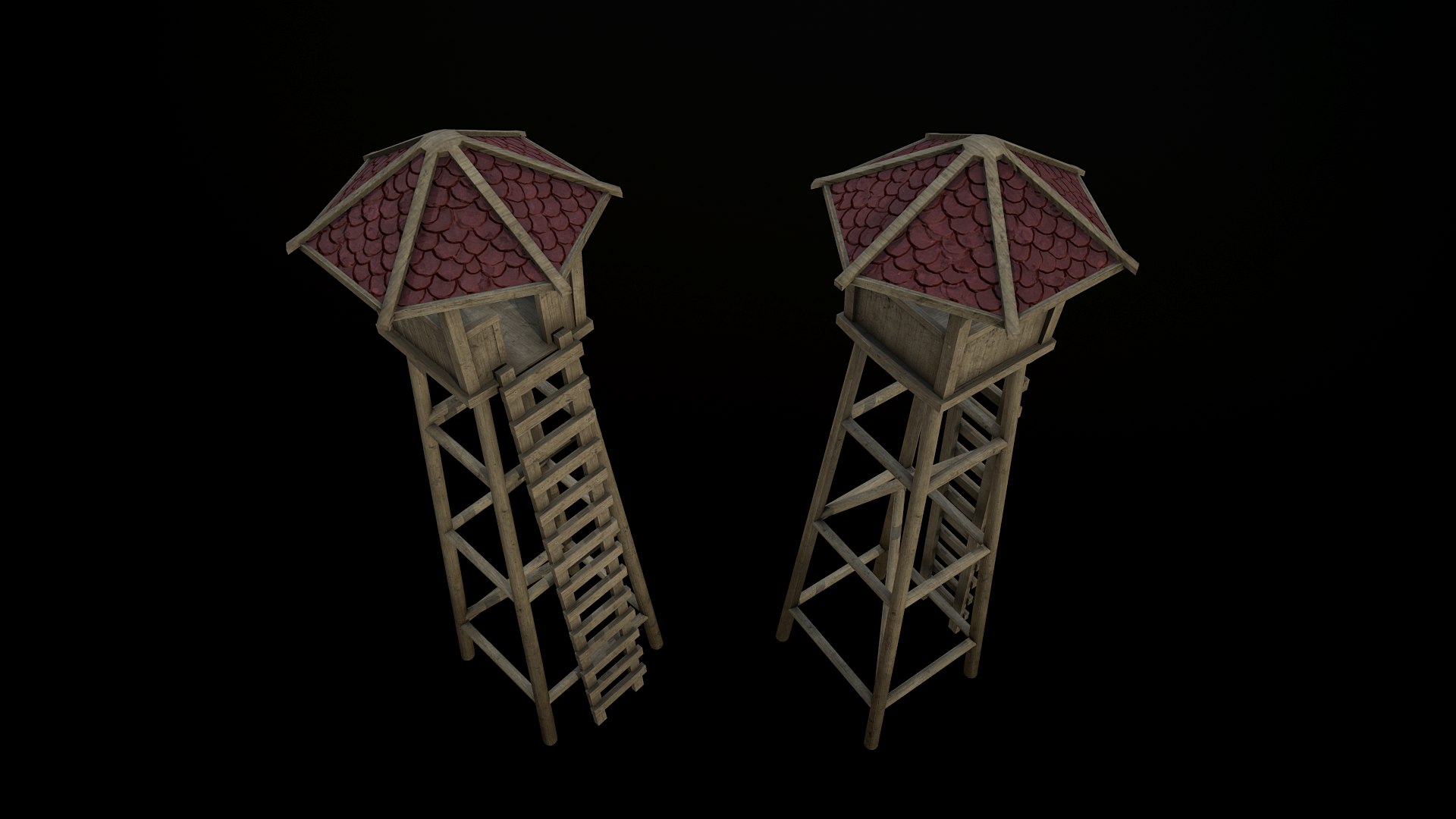 Observation Tower 3D Model - TurboSquid 1715633