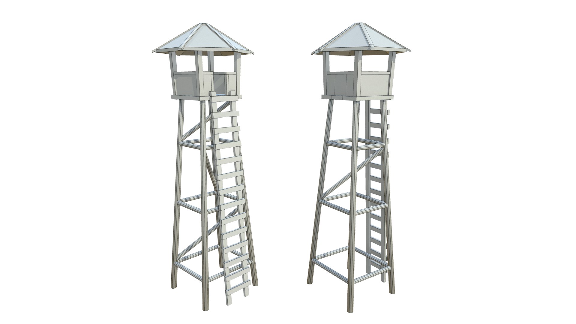 Observation Tower 3D Model - TurboSquid 1715633