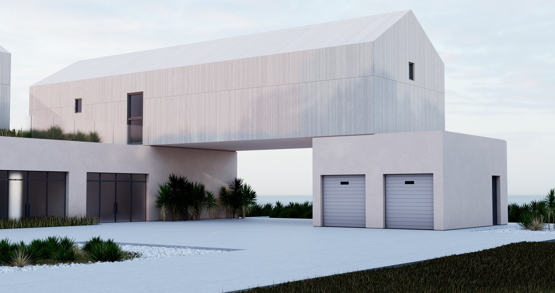 3D Golf Modern Mansion - TurboSquid 2263142