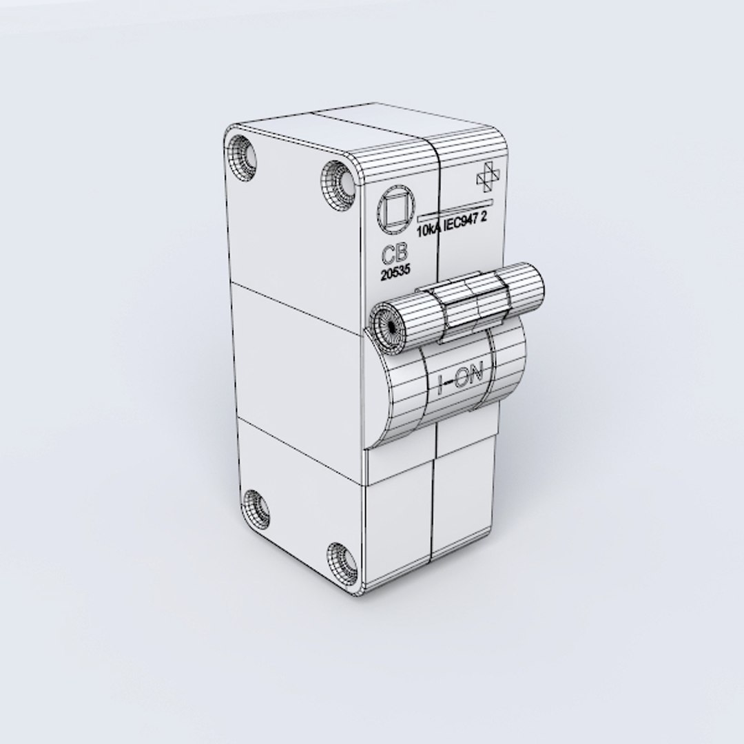 3d Model Circuit Breaker