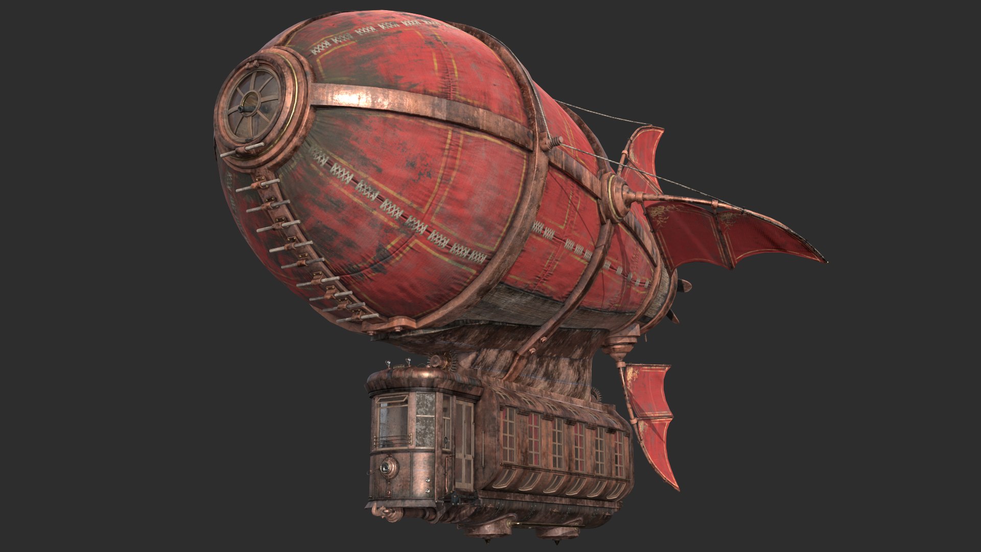 3D Model Airships Pack - TurboSquid 2223108