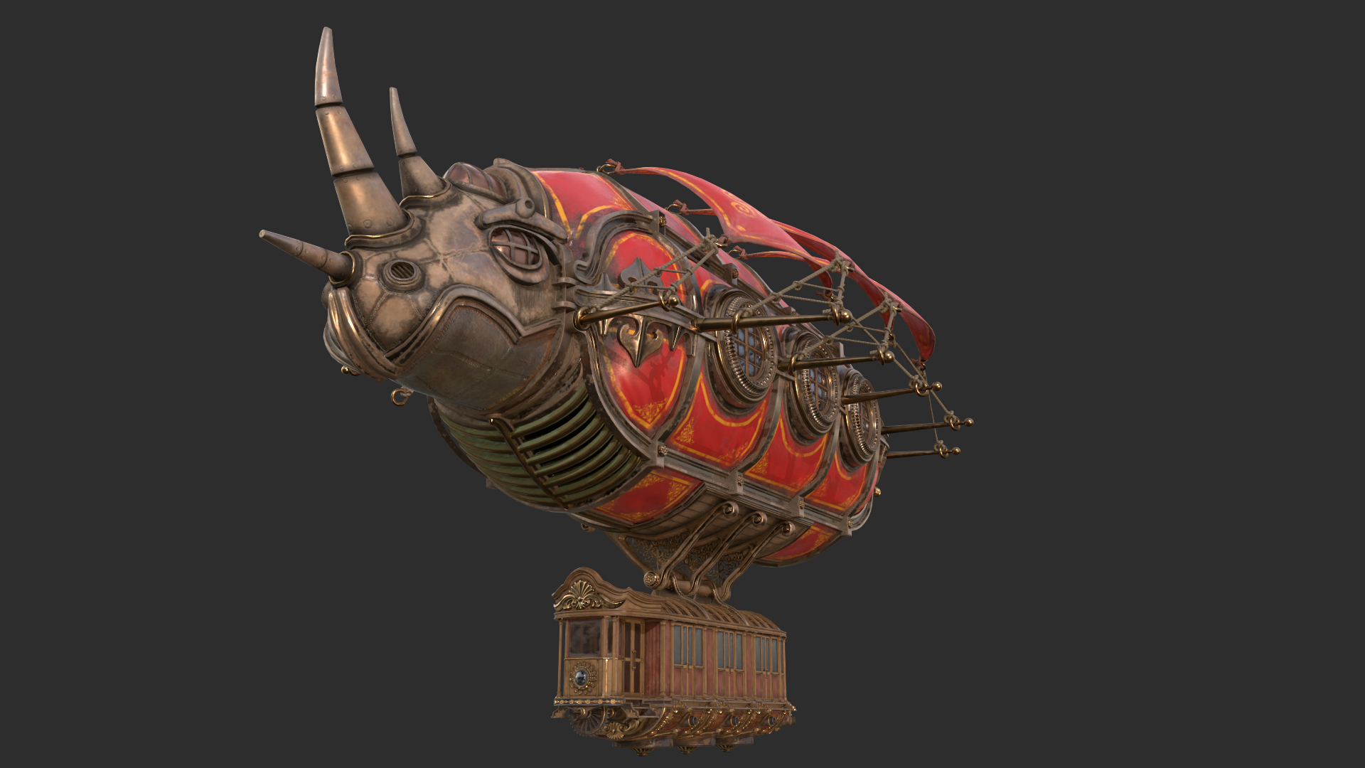 3D Model Airships Pack - TurboSquid 2223108